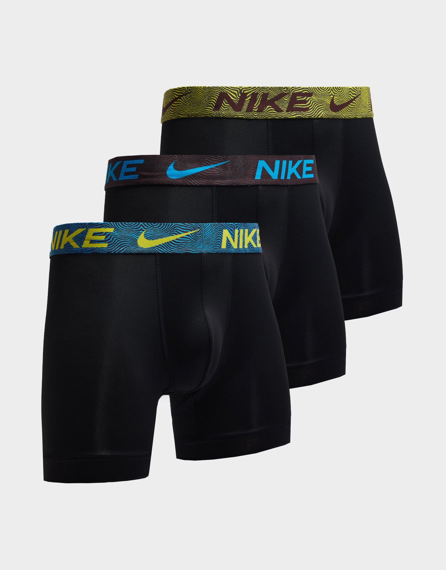 Black Nike 3-Pack Microfibre Boxers - JD Sports NZ
