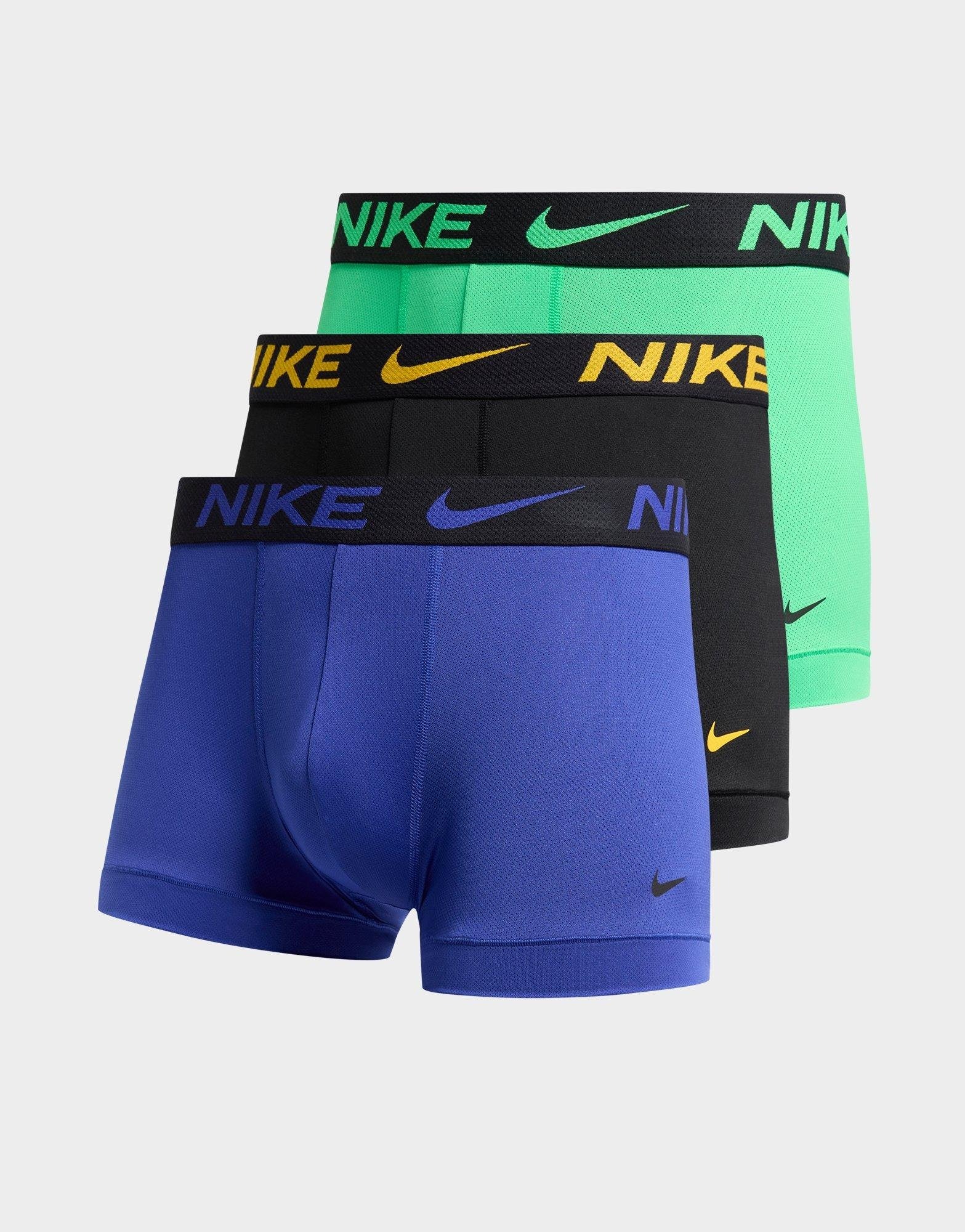 Blue Nike 3-Pack Essential Micro Trunks - JD Sports Global