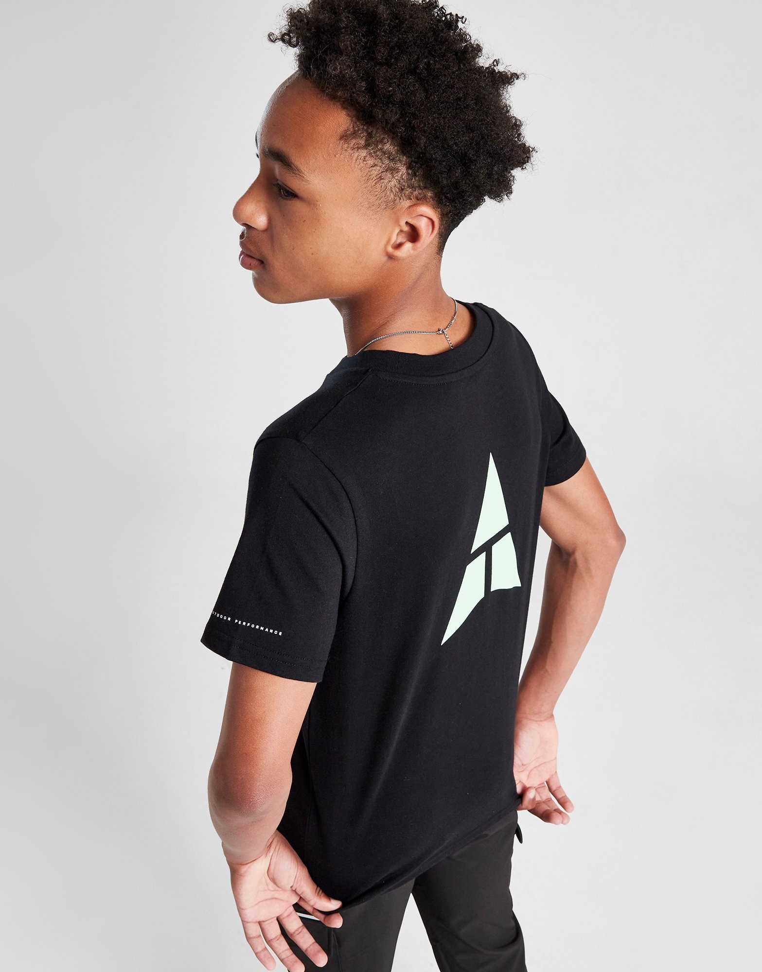 Zwart Technicals Tri Solid T-Shirt Junior - JD Sports Nederland