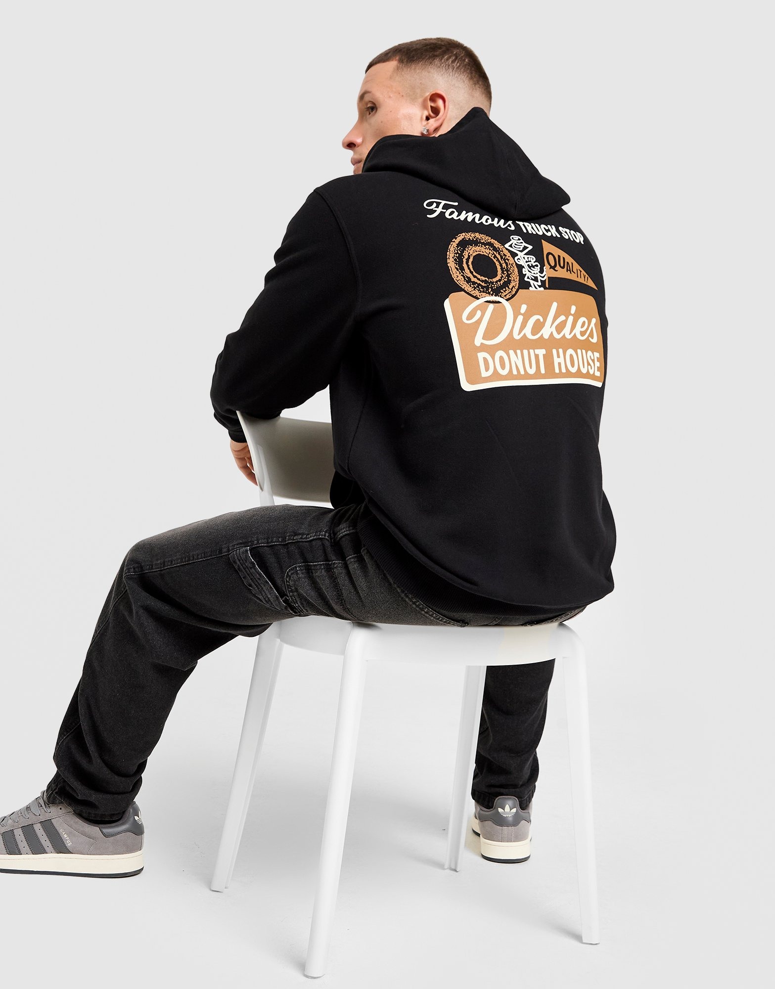 Black Dickies Donut House Overhead Hoodie - JD Sports Ireland