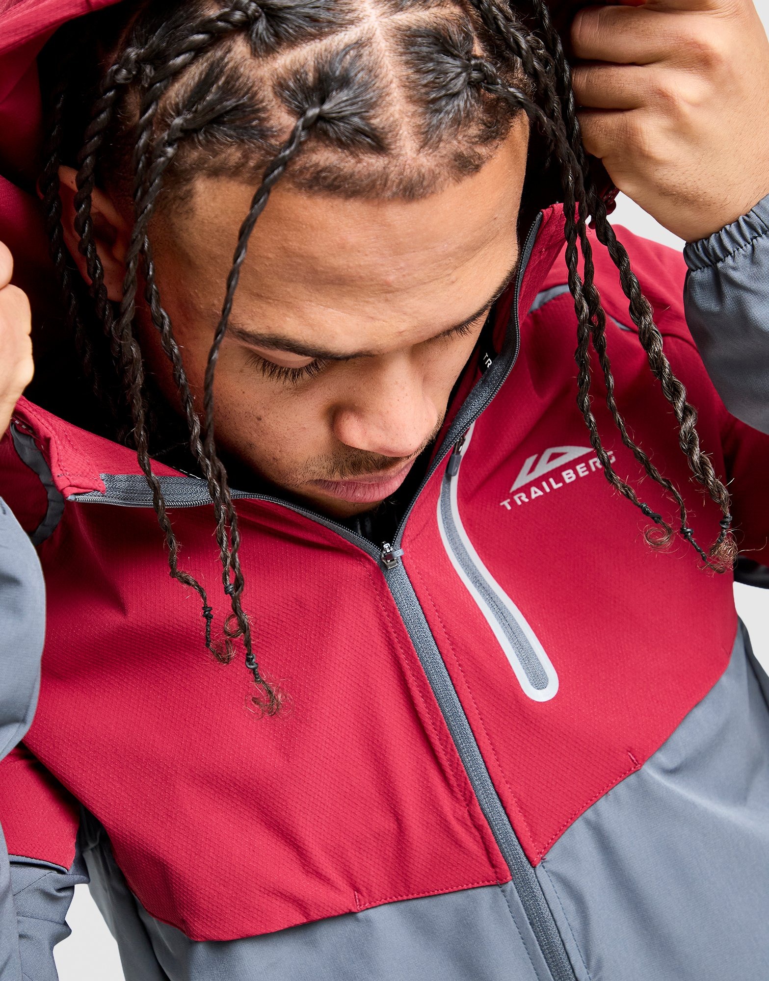 Red Trailberg Cloud Lightweight Jacket | JD Sports UK