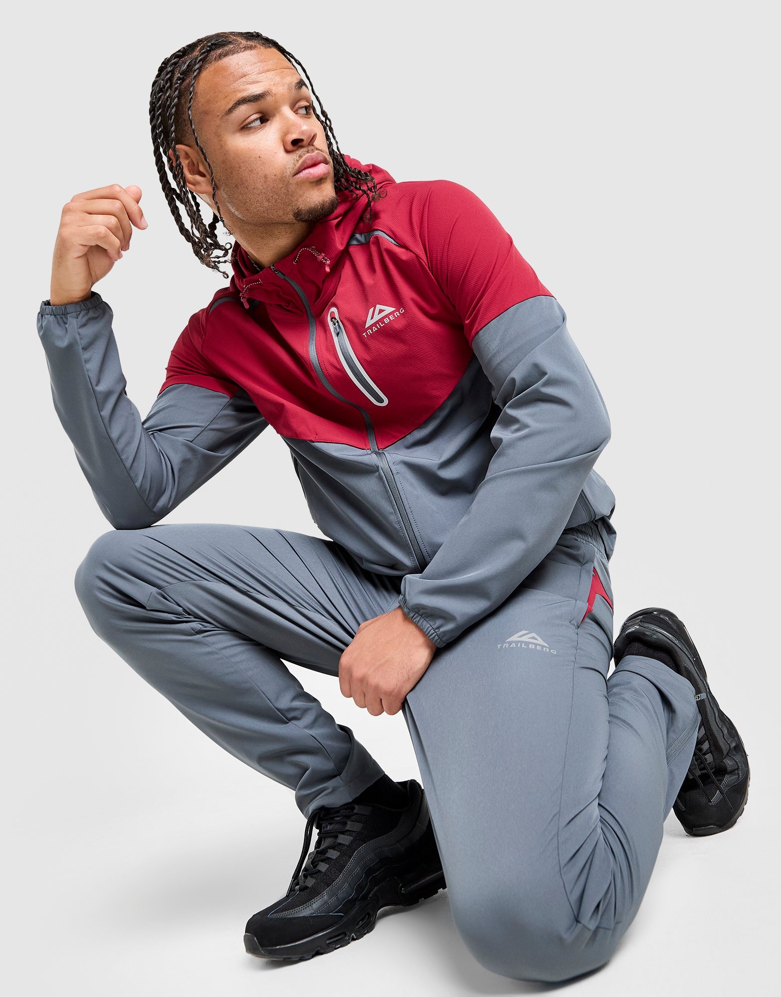 Grey Trailberg Cloud Track Pants | JD Sports UK