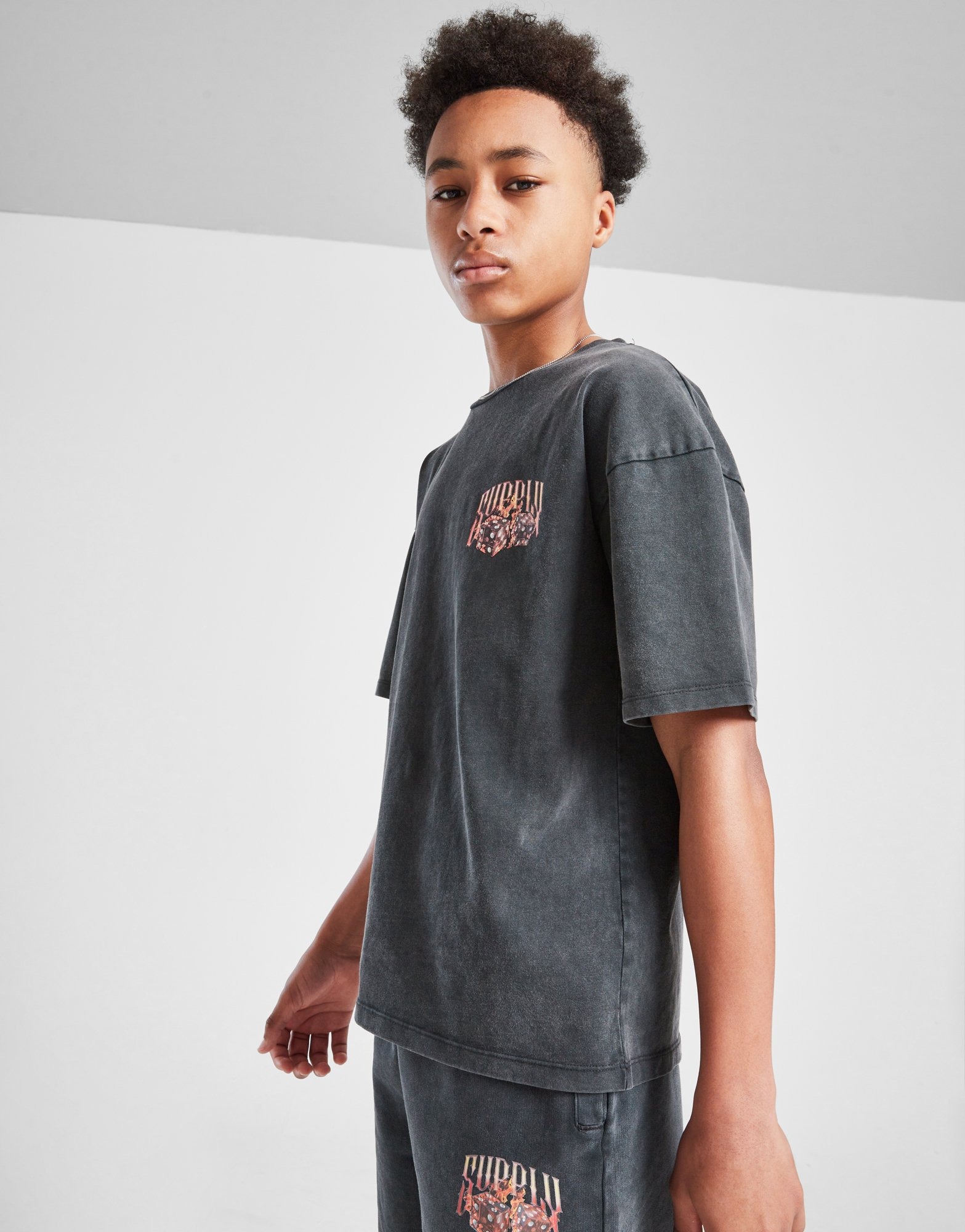 Supply & Demand T-Shirt Fire Dice em Preto | JD Sports