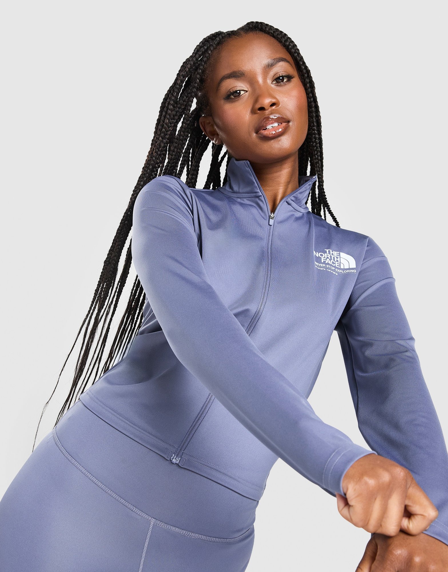 Blue The North Face Tech Full Zip Track Top - JD Sports Australia