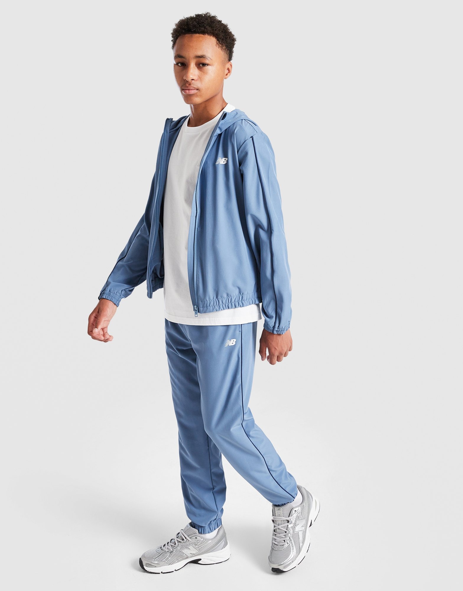 Blue New Balance Woven Track Pants Junior - JD Sports NZ