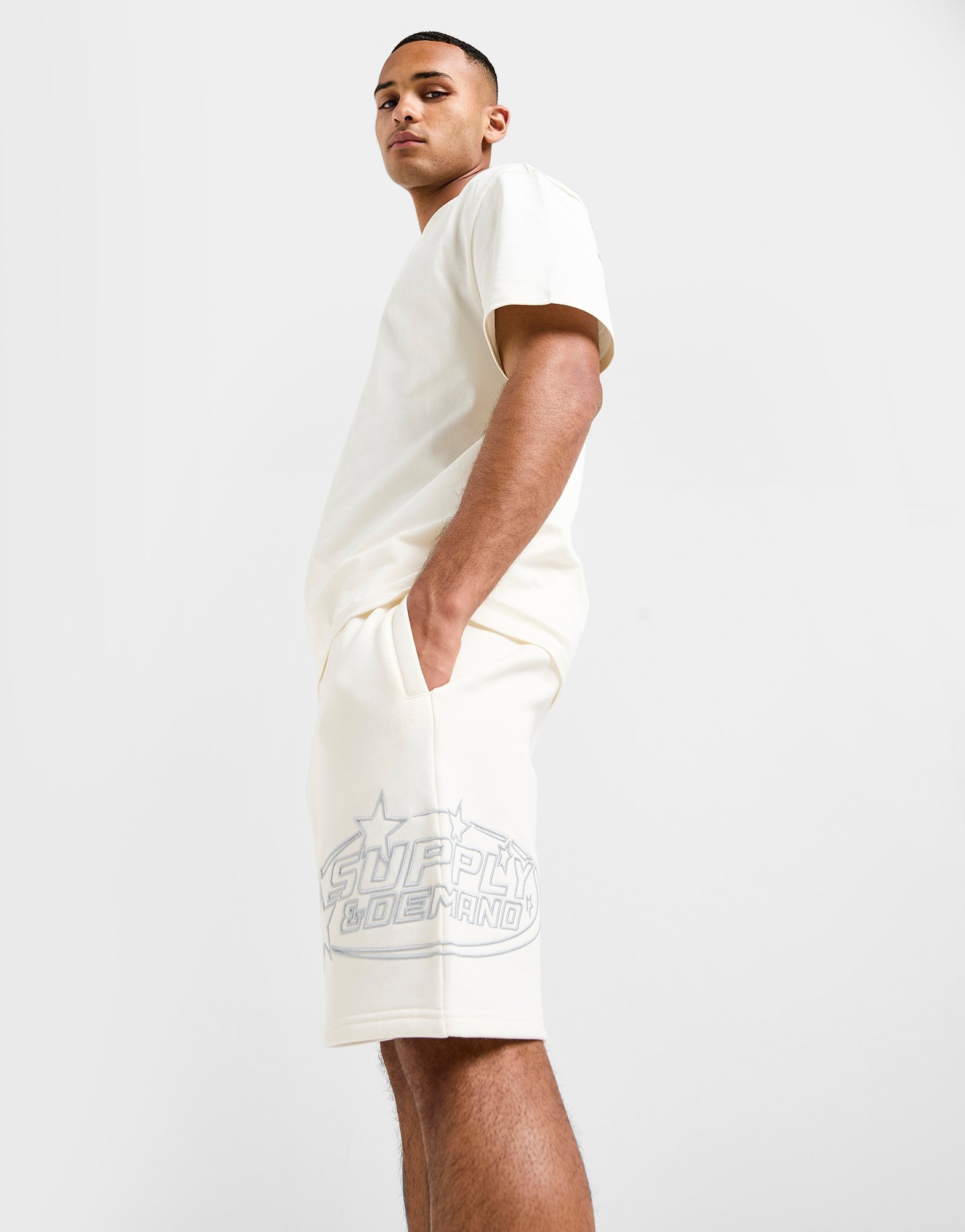 White Supply & Demand Kenzor Shorts - JD Sports Ireland