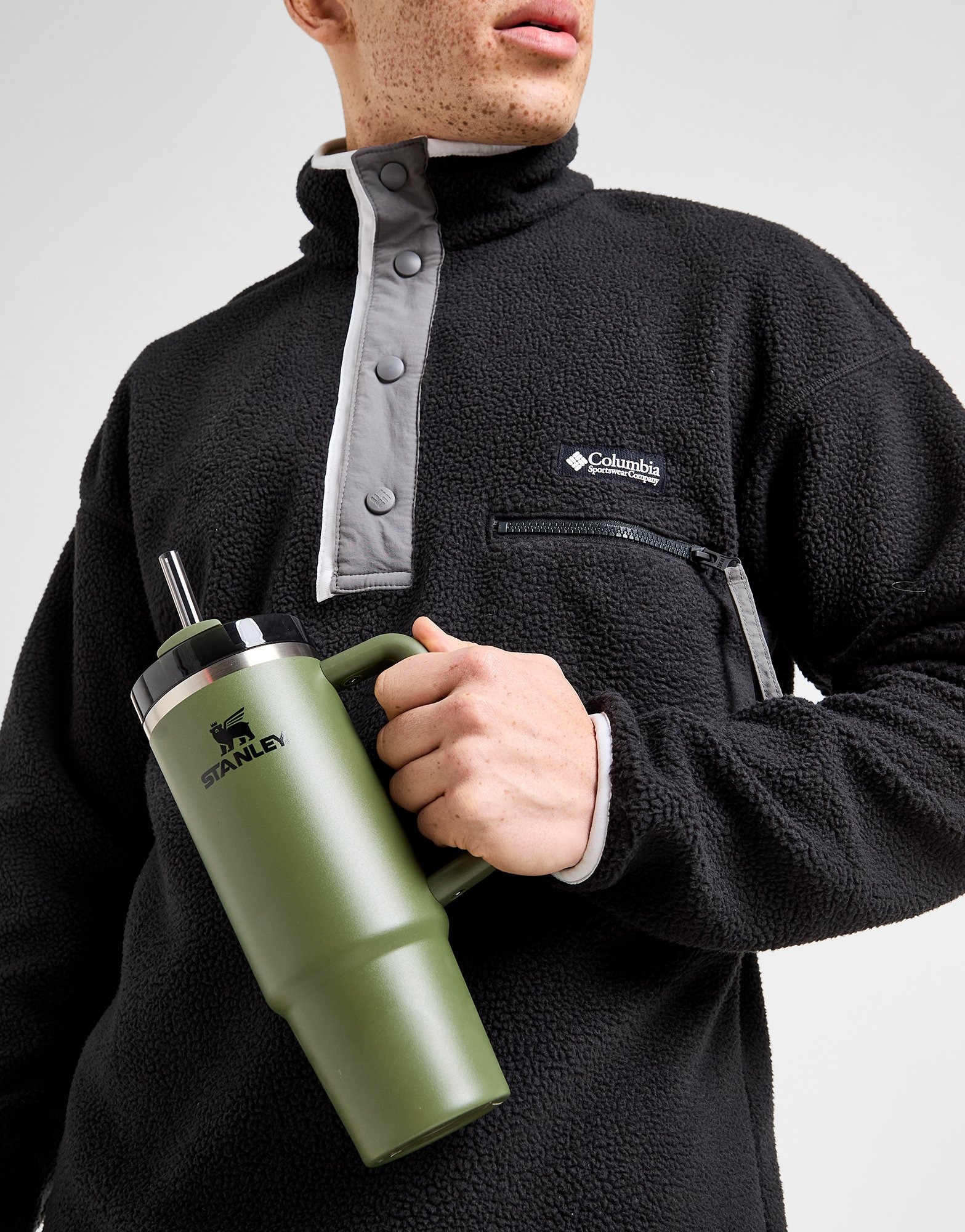 Green Stanley Quencher 0.8L Tumbler - JD Sports Ireland