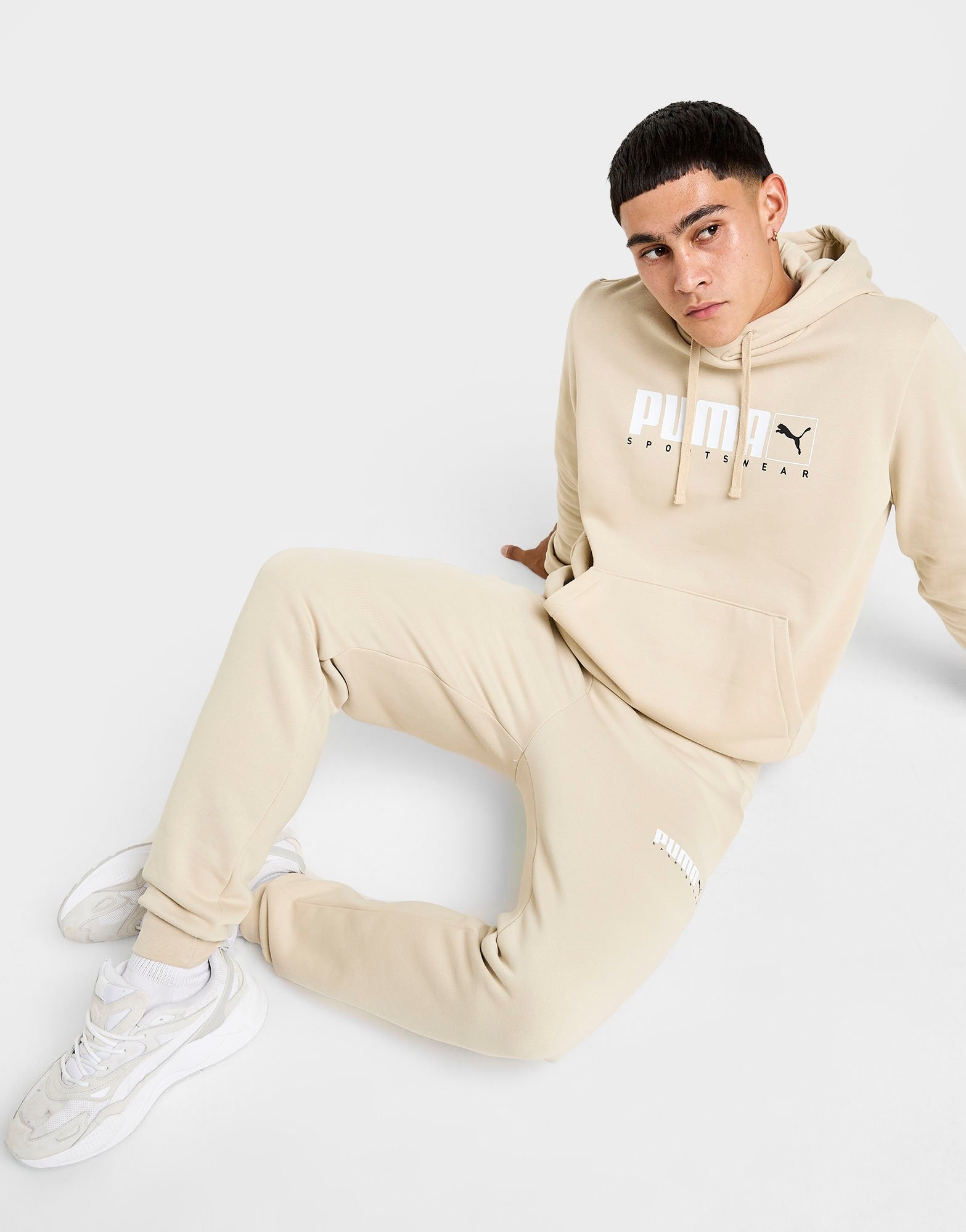 Brown PUMA Core Sportswear Joggers - JD Sports NZ