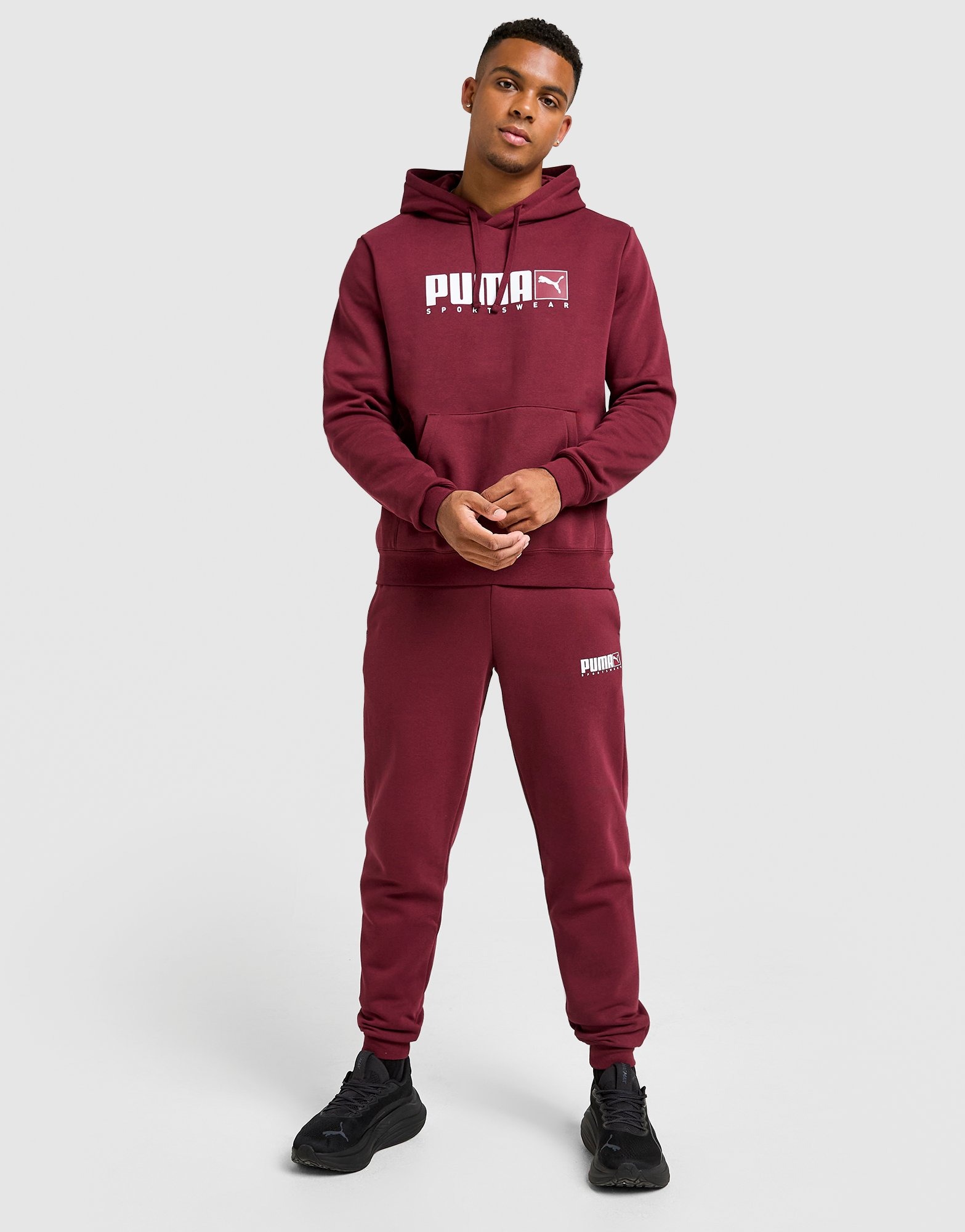 Red PUMA Core Sportswear Joggers - JD Sports Ireland