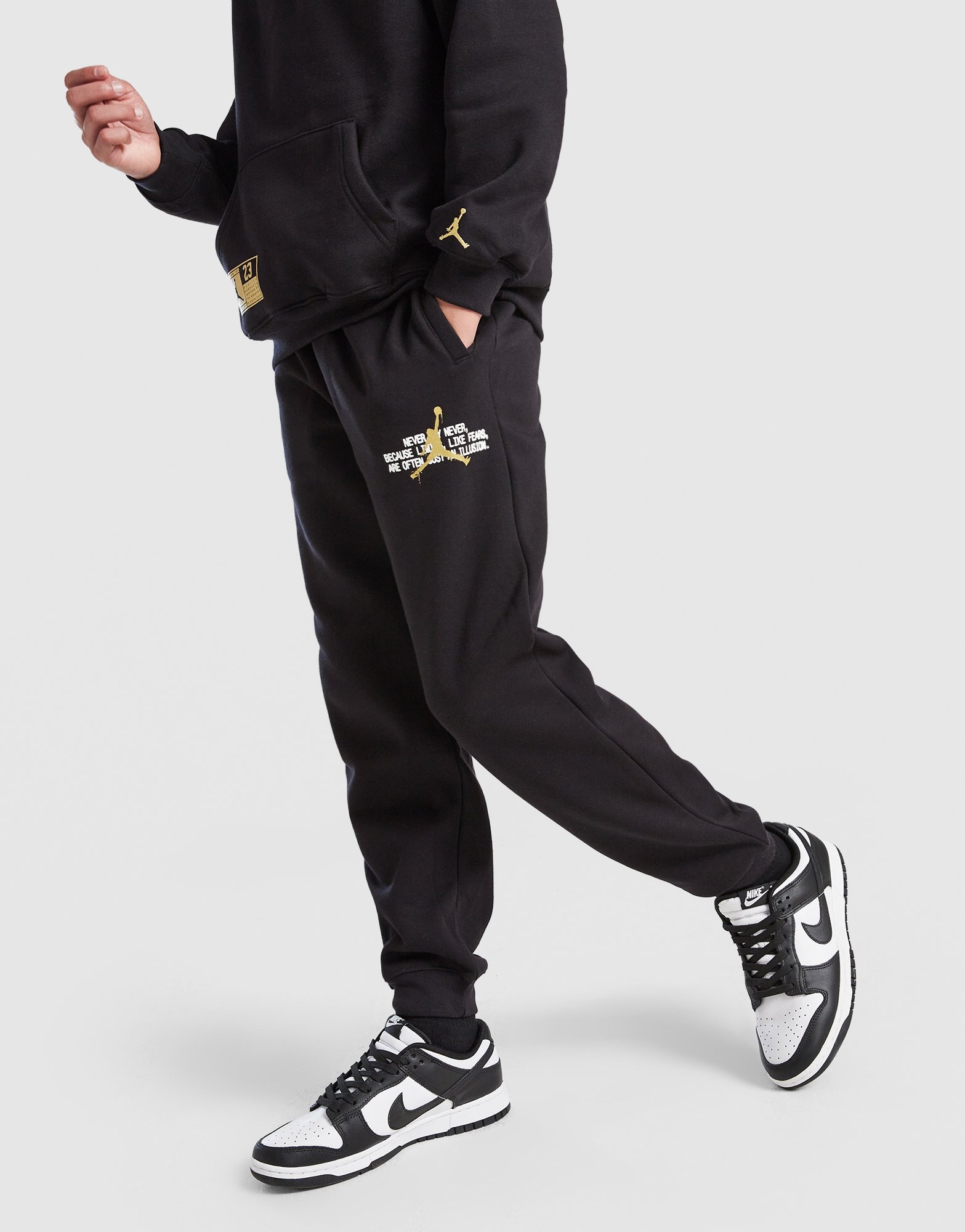 Jordan Pantalon de jogging Stamp Junior Noir- JD Sports France