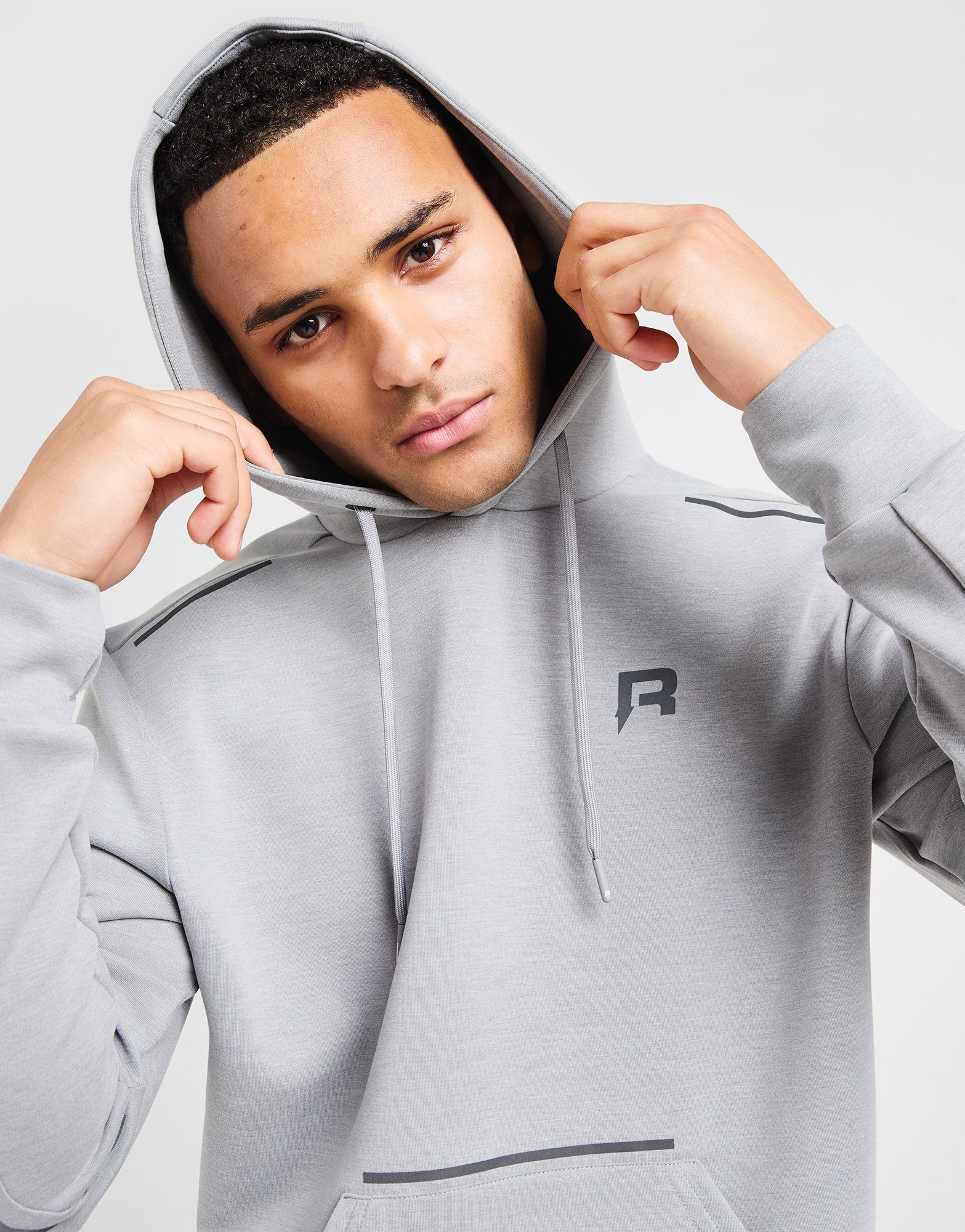Grey Reprimo Motion Hoodie - JD Sports Global