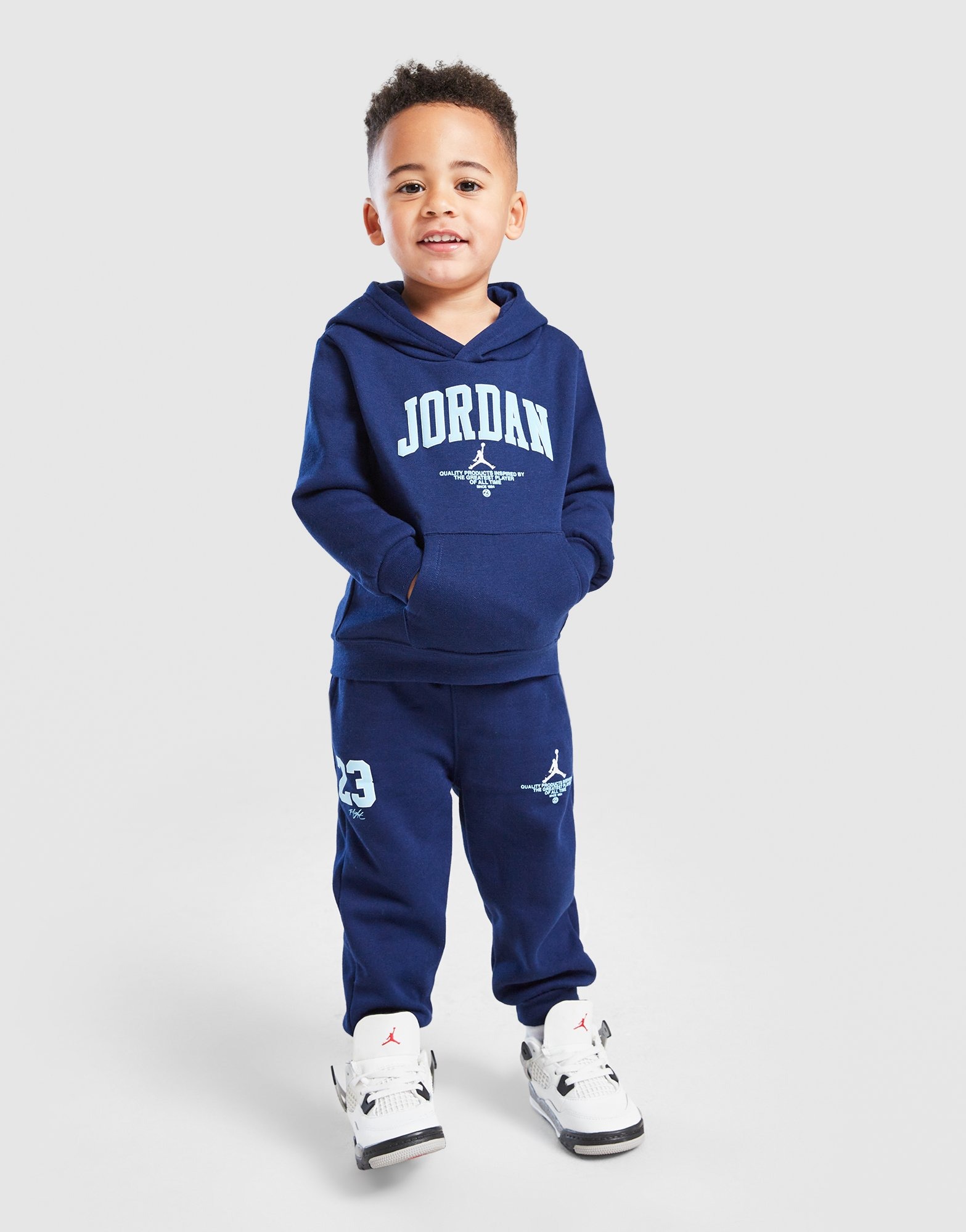 Blue Jordan Arc Jumpman Overhead Tracksuit Infant - JD Sports Ireland