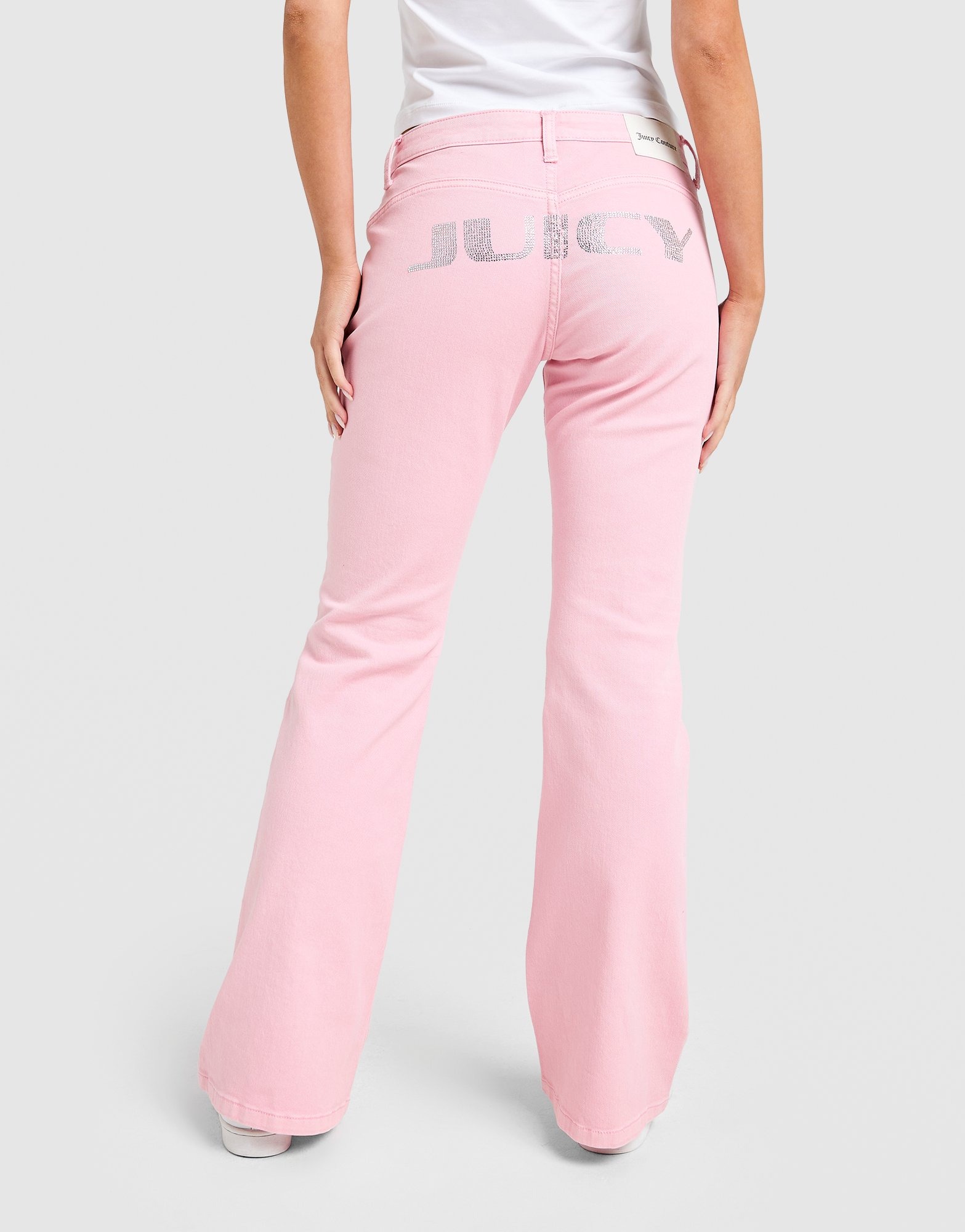 Pink JUICY COUTURE Y2K Denim Flared Jeans | JD Sports UK