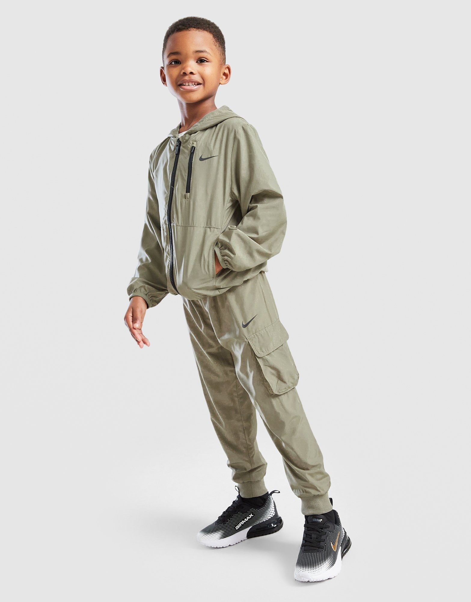 Nike City Utility Tracksuit Children Grün - JD Sports Österreich