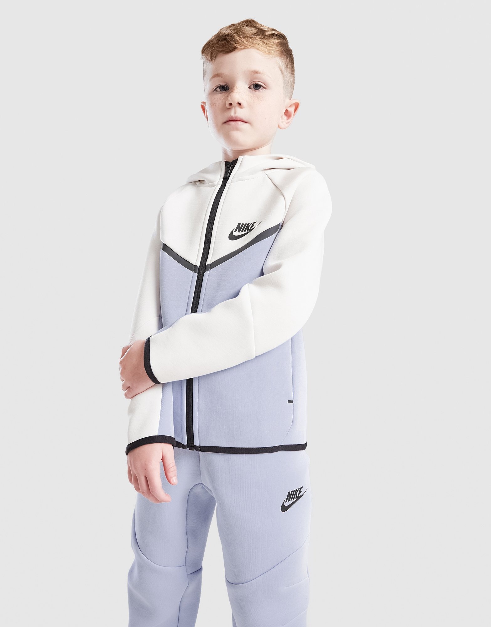 Blue Nike Tech Fleece Tracksuit Children - JD Sports Sverige