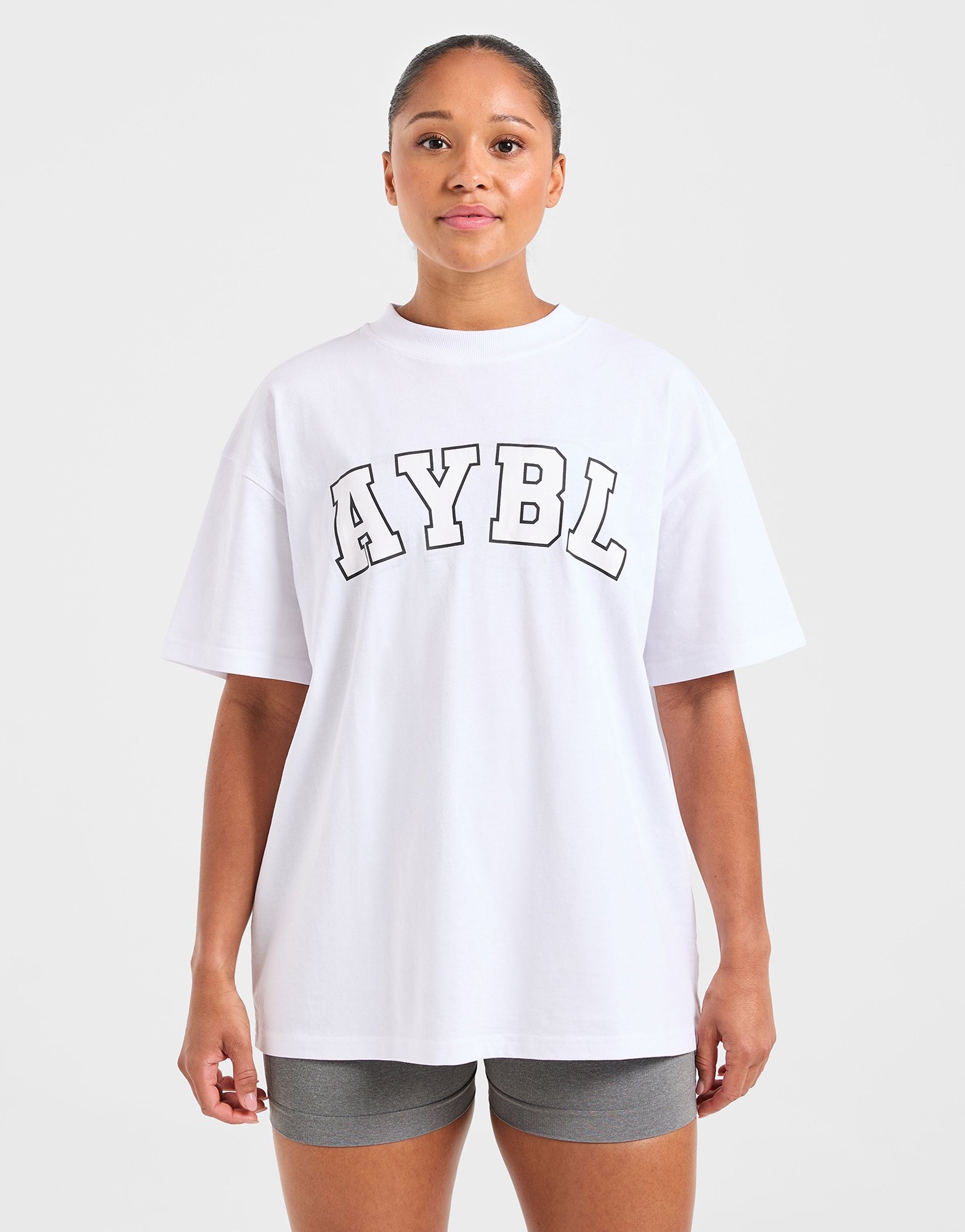 White AYBL Varsity 2.0 Boyfriend T-Shirt - JD Sports Global
