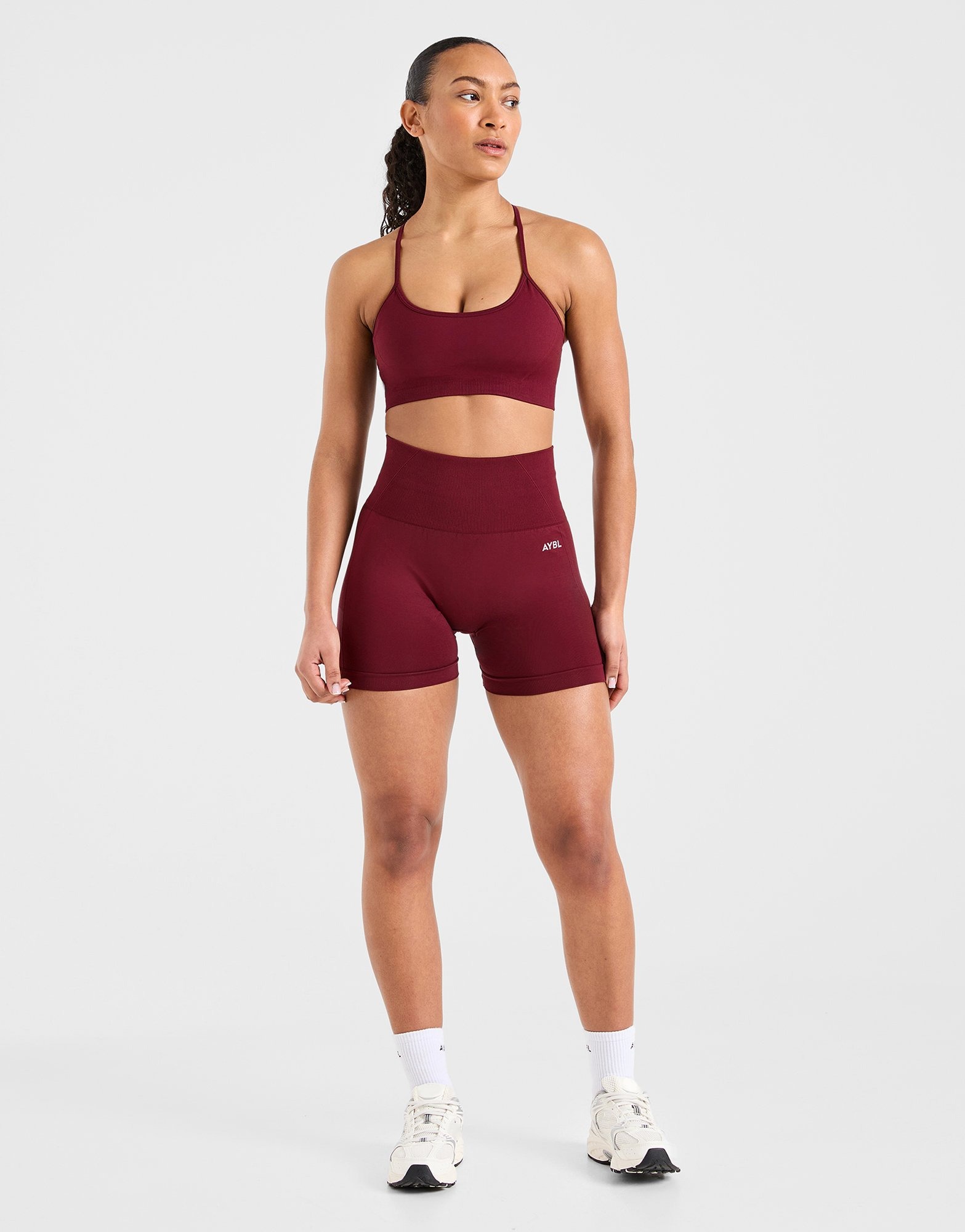 Red AYBL Empower Seamless Shorts - JD Sports Global