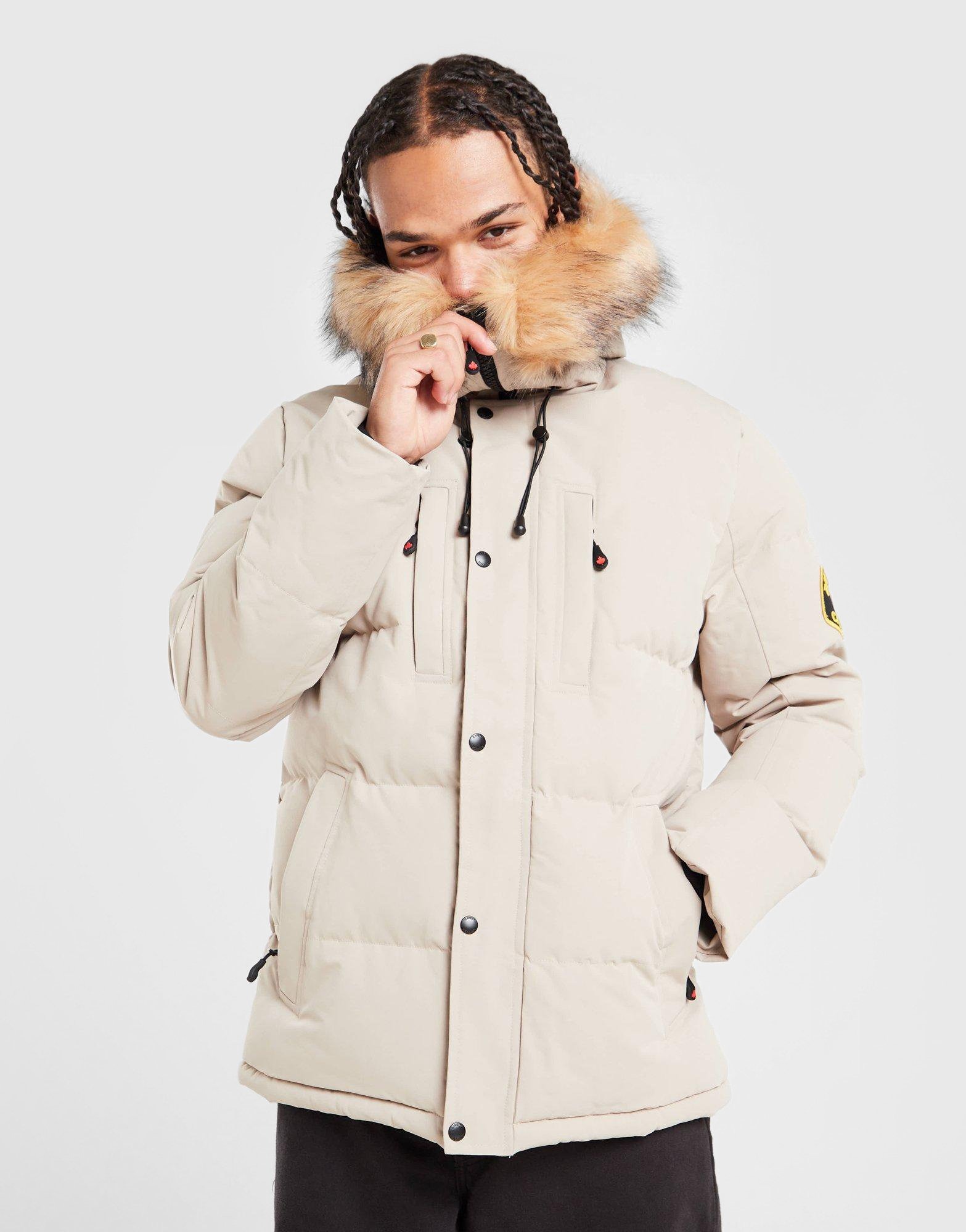 Brown Zavetti Canada Oshawa 2.0 Puffer Parka Jacket | JD Sports UK