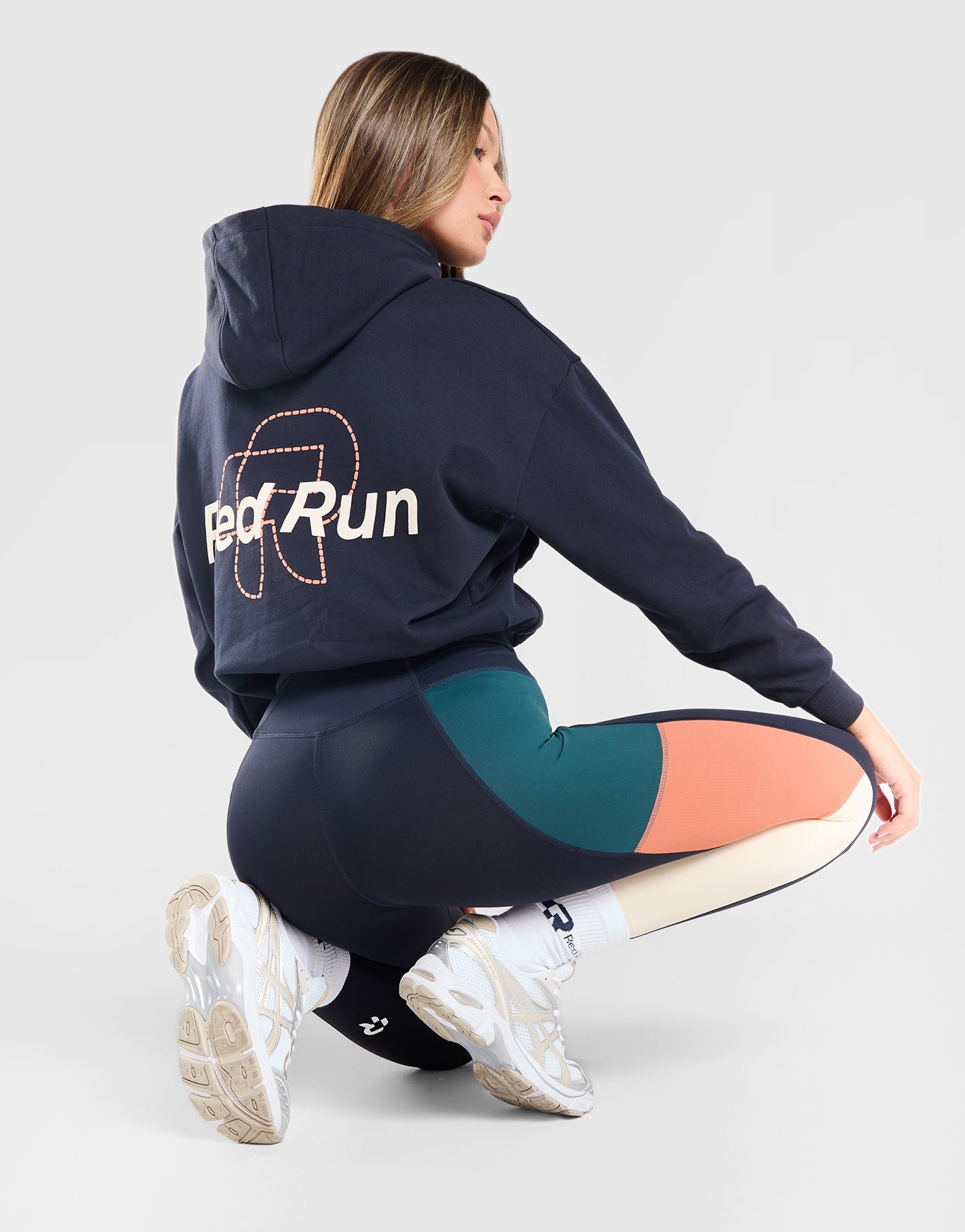 Blue Red Run Activewear Elements Overhead Hoodie - JD Sports Global