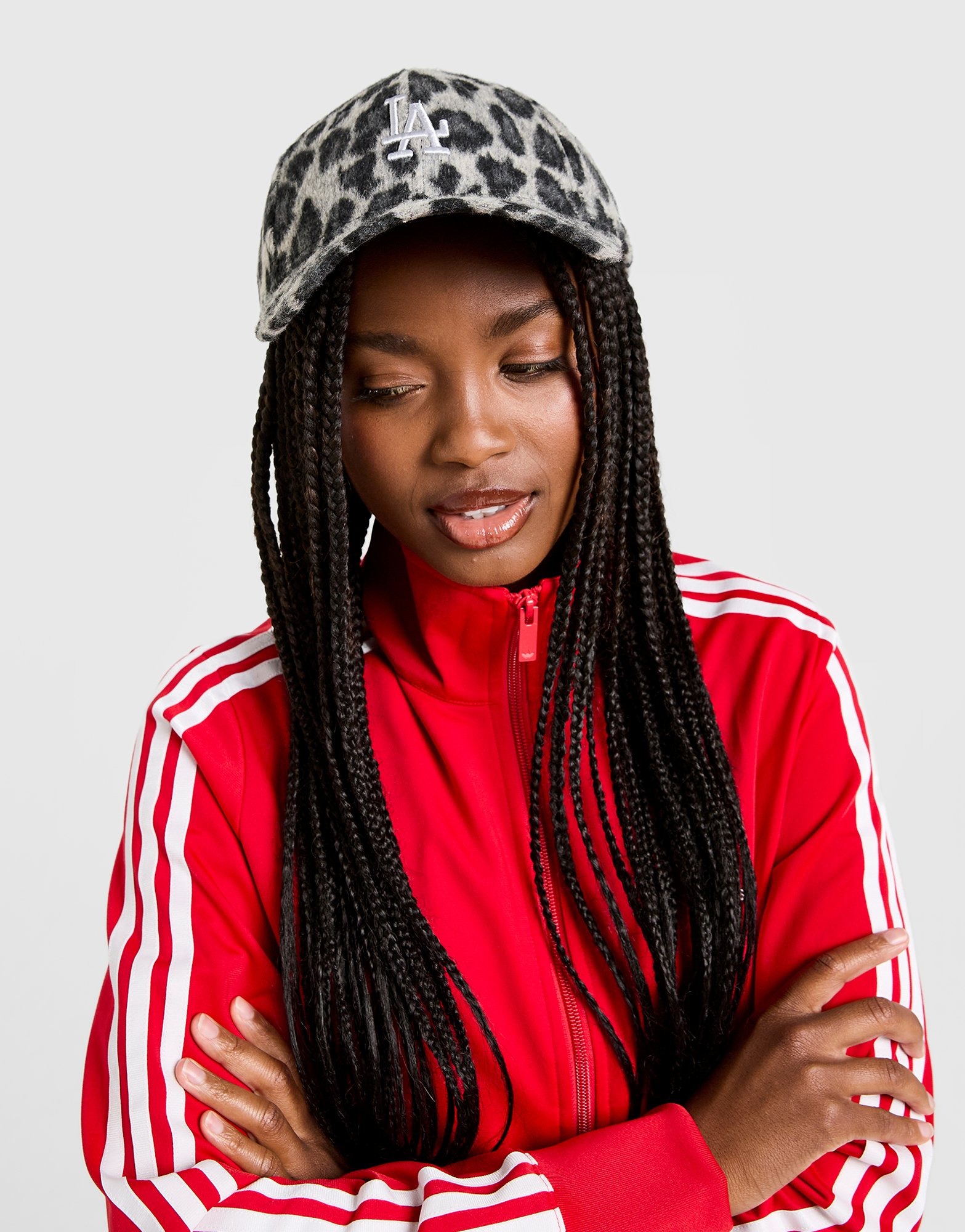 Brown New Era MLB LA Dodgers Cosy Leopard 9FORTY Cap - JD Sports NZ