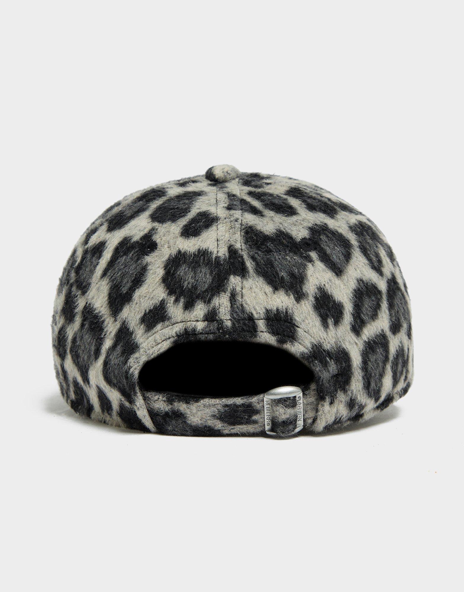 Grey New Era MLB LA Dodgers Cosy Leopard 9FORTY Cap | JD Sports UK