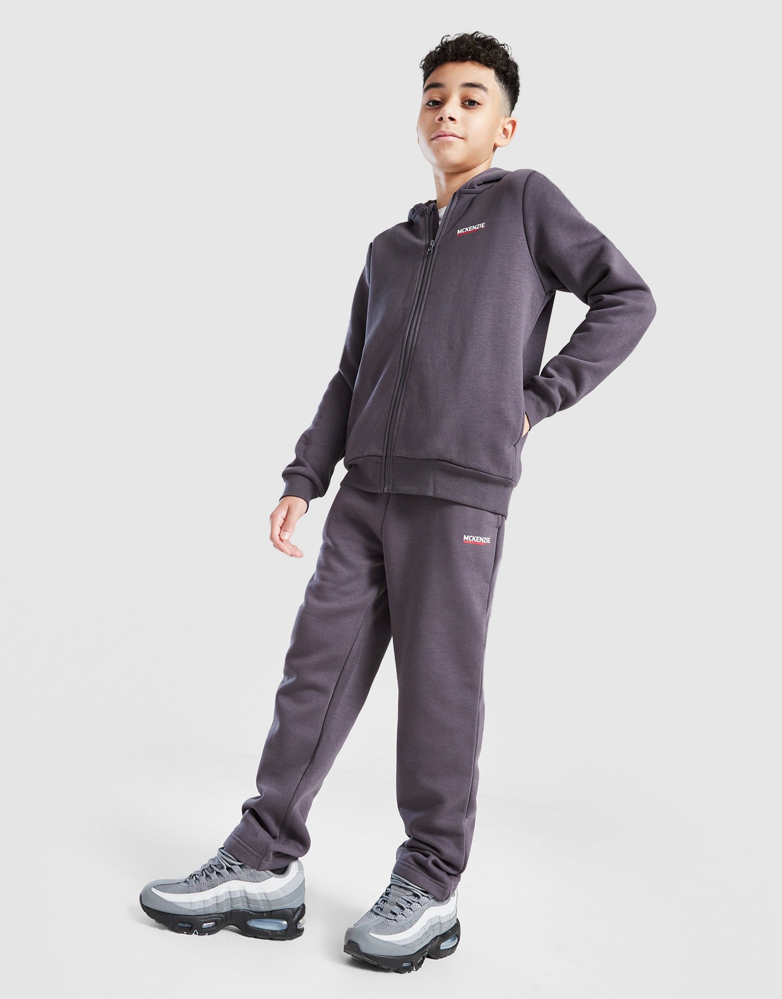 Grey McKenzie Essential Edge Open Hem Joggers Junior - JD Sports Australia
