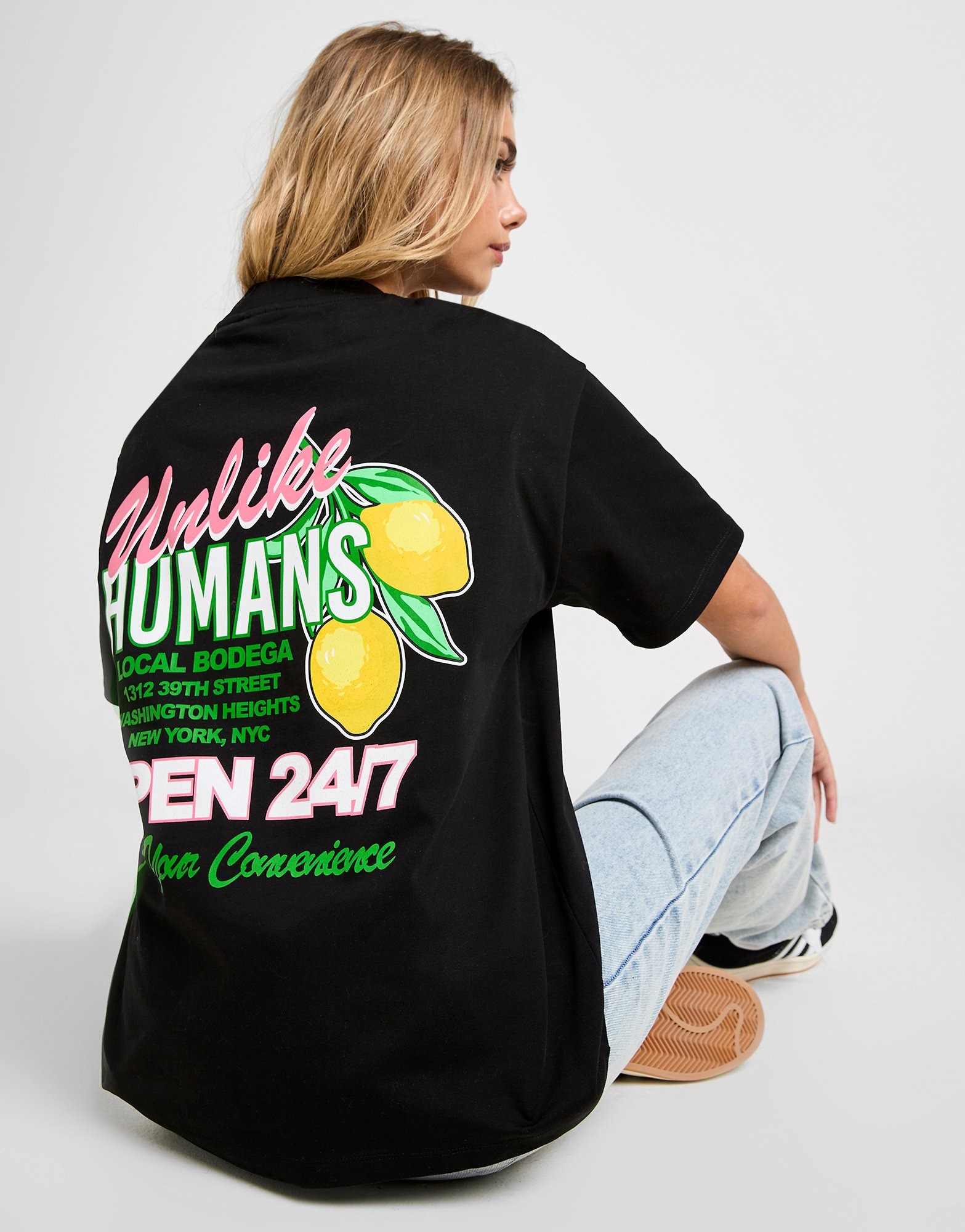 Black Unlike Humans Lemons T-Shirt - JD Sports Global
