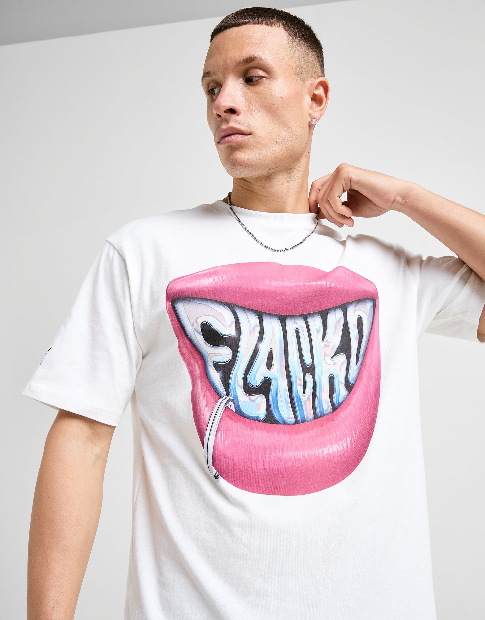 White PUMA x A$AP Rocky Smile T-Shirt - JD Sports NZ