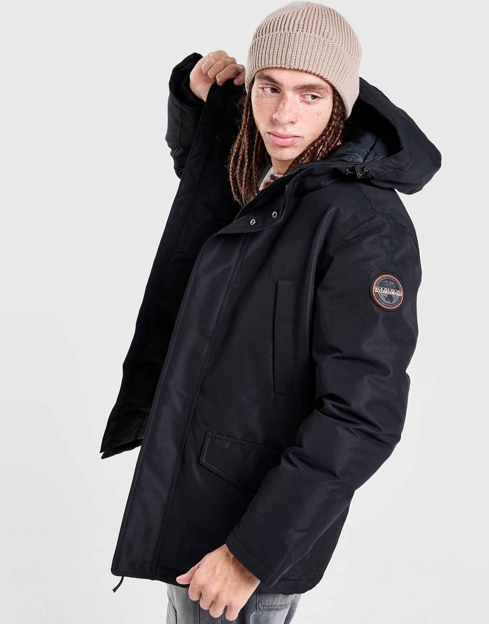 Napapijri Chaqueta Cornier Longline en Azul - JD Sports España