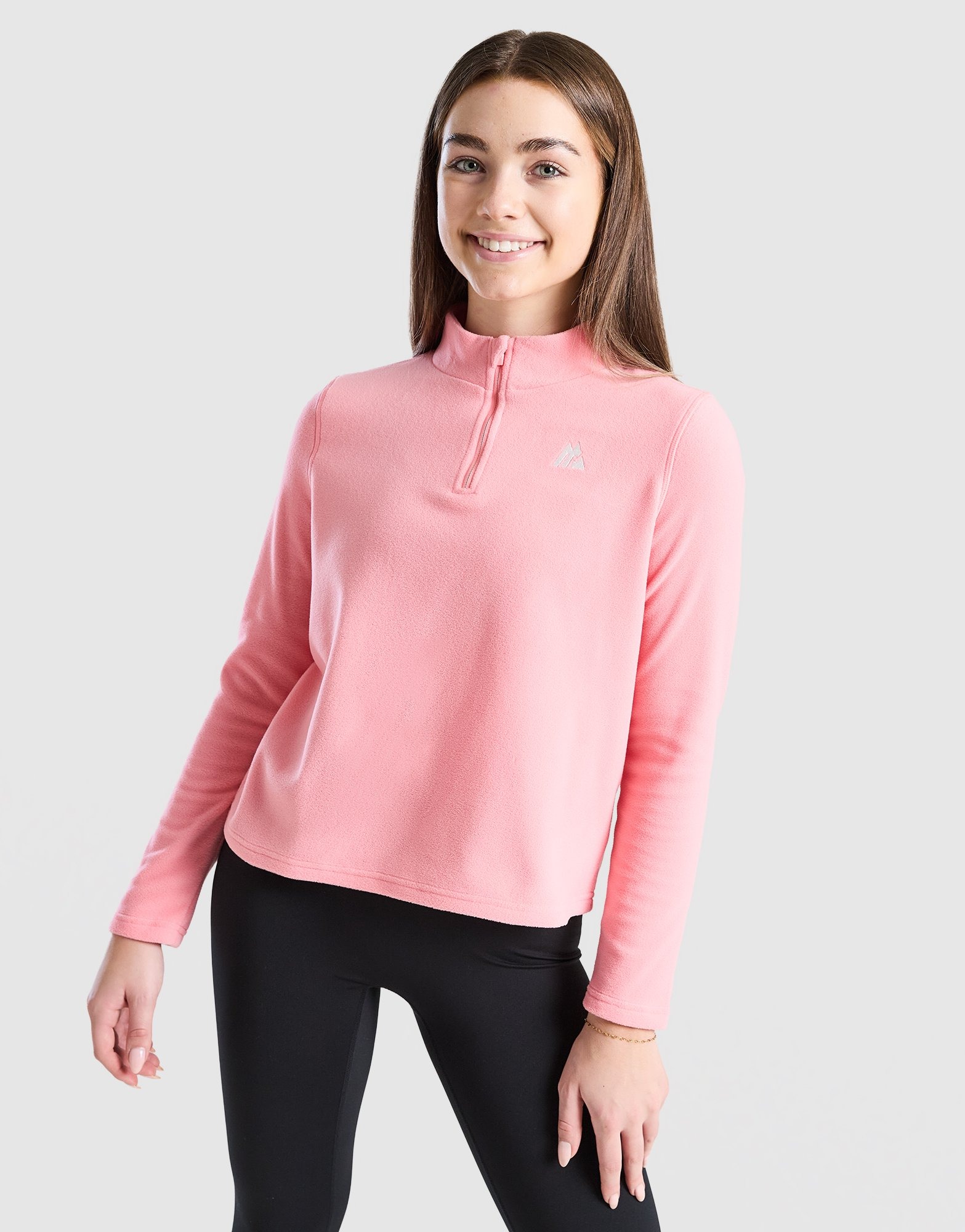 Pink MONTIREX Girls' Everest 1/2 Zip Fleece Junior | JD Sports UK