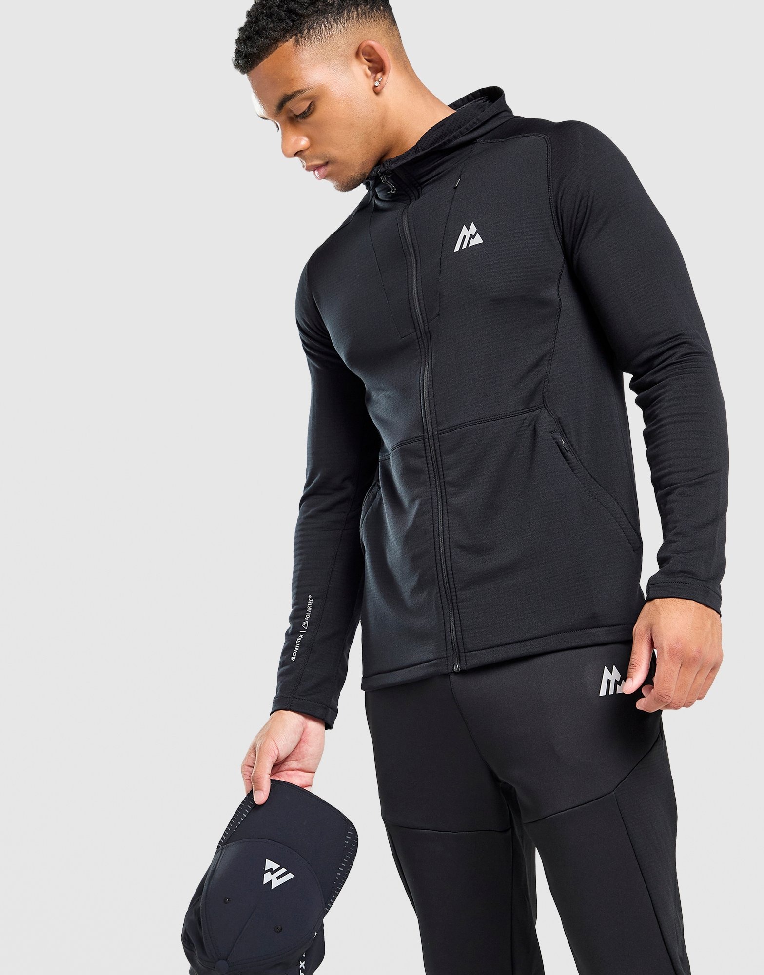 Black MONTIREX Pinnacle Hoodie - JD Sports België