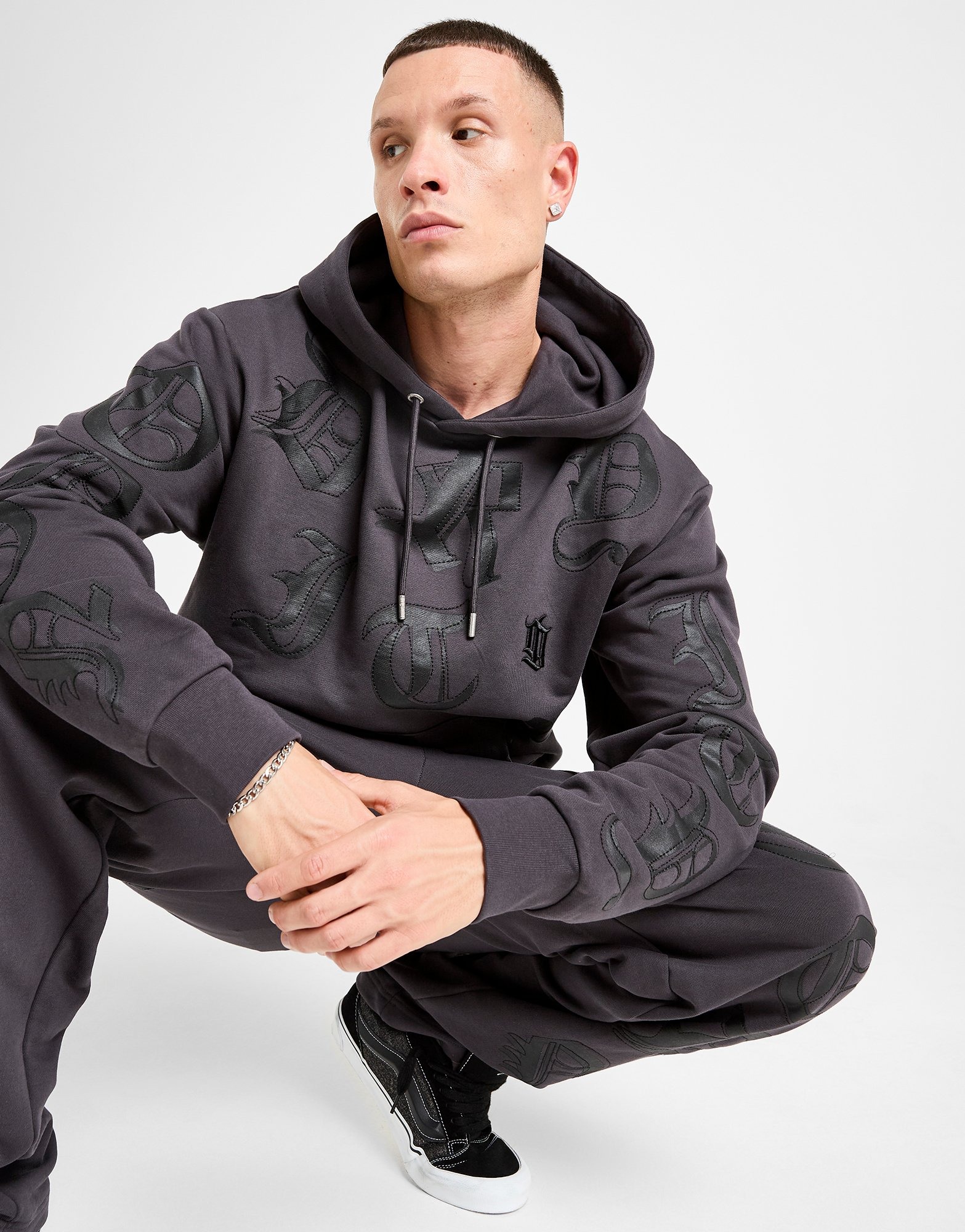 Black Dirty London Carter Oversized Hoodie | JD Sports UK