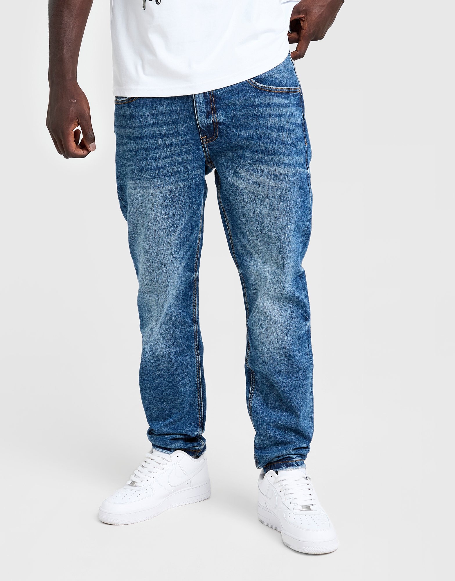 Blue Supply & Demand Washed Core Slim Jeans | JD Sports UK
