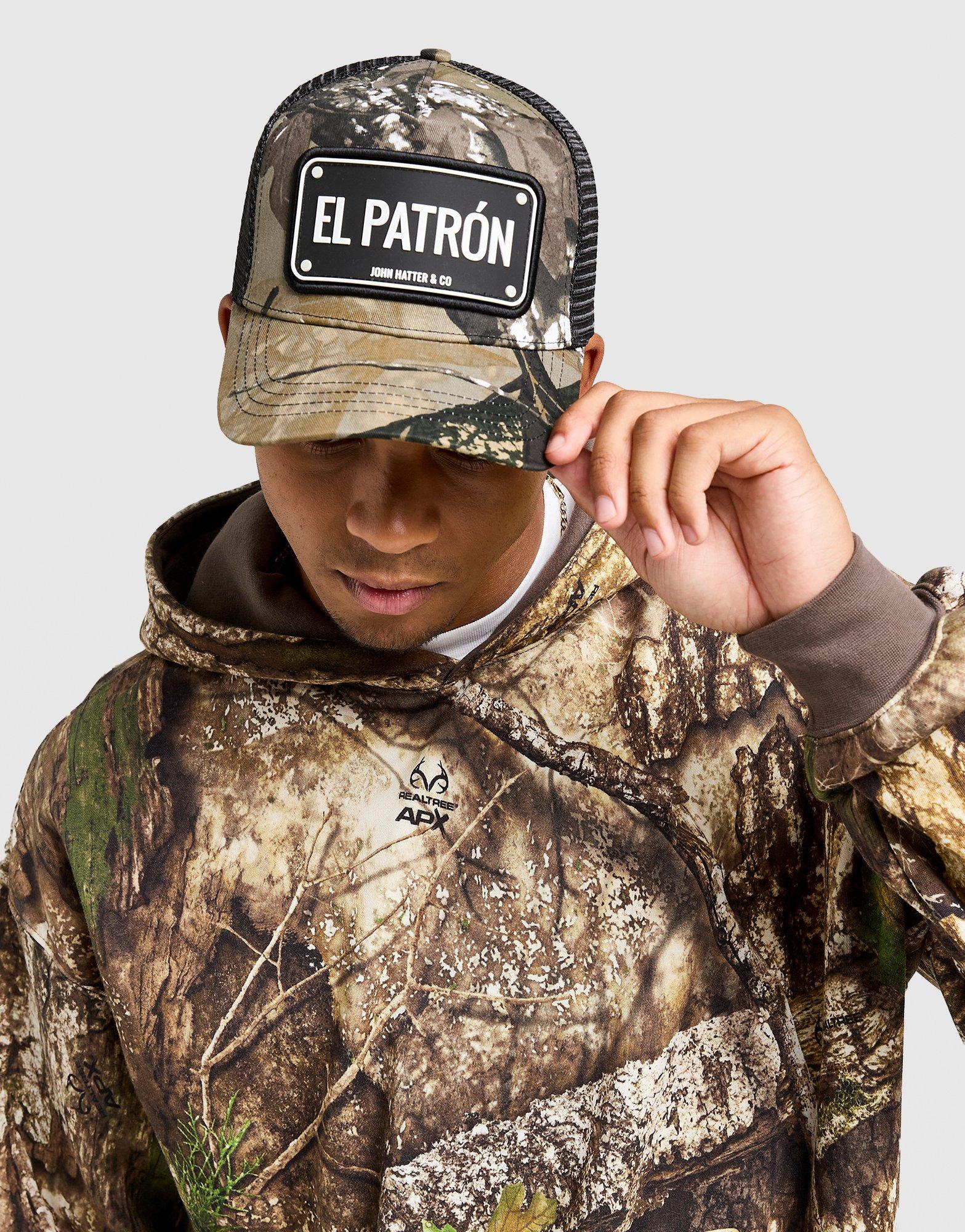 Green John Hatter & Co El Patron Rubber Trucker Cap - JD Sports NZ