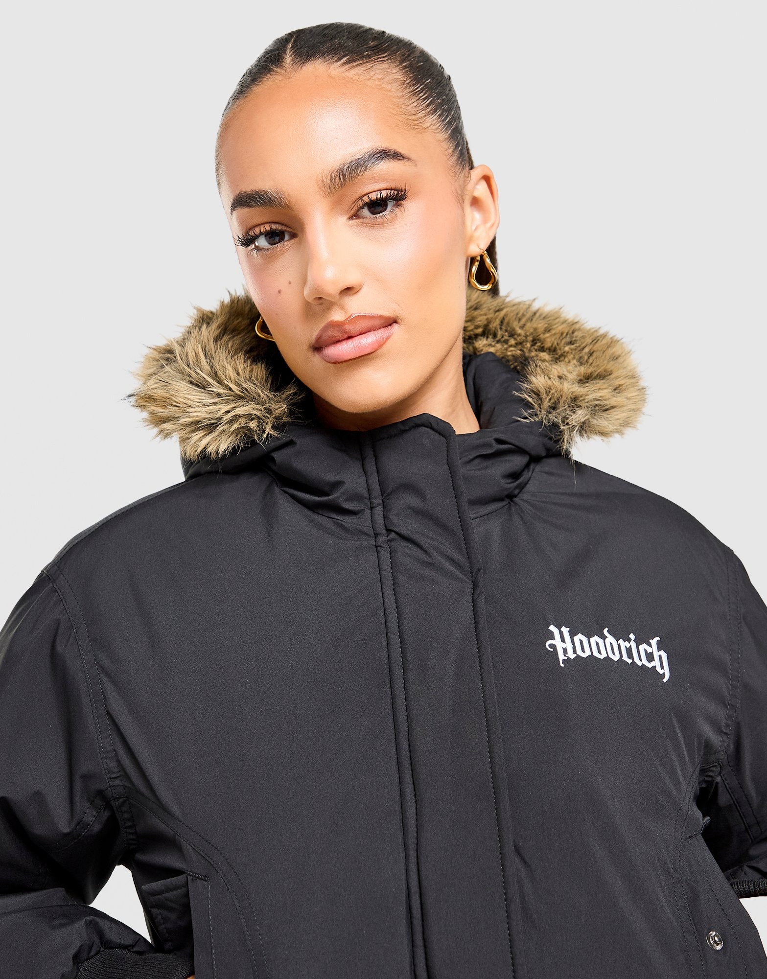 Black Hoodrich Azure Bomber Jacket | JD Sports UK