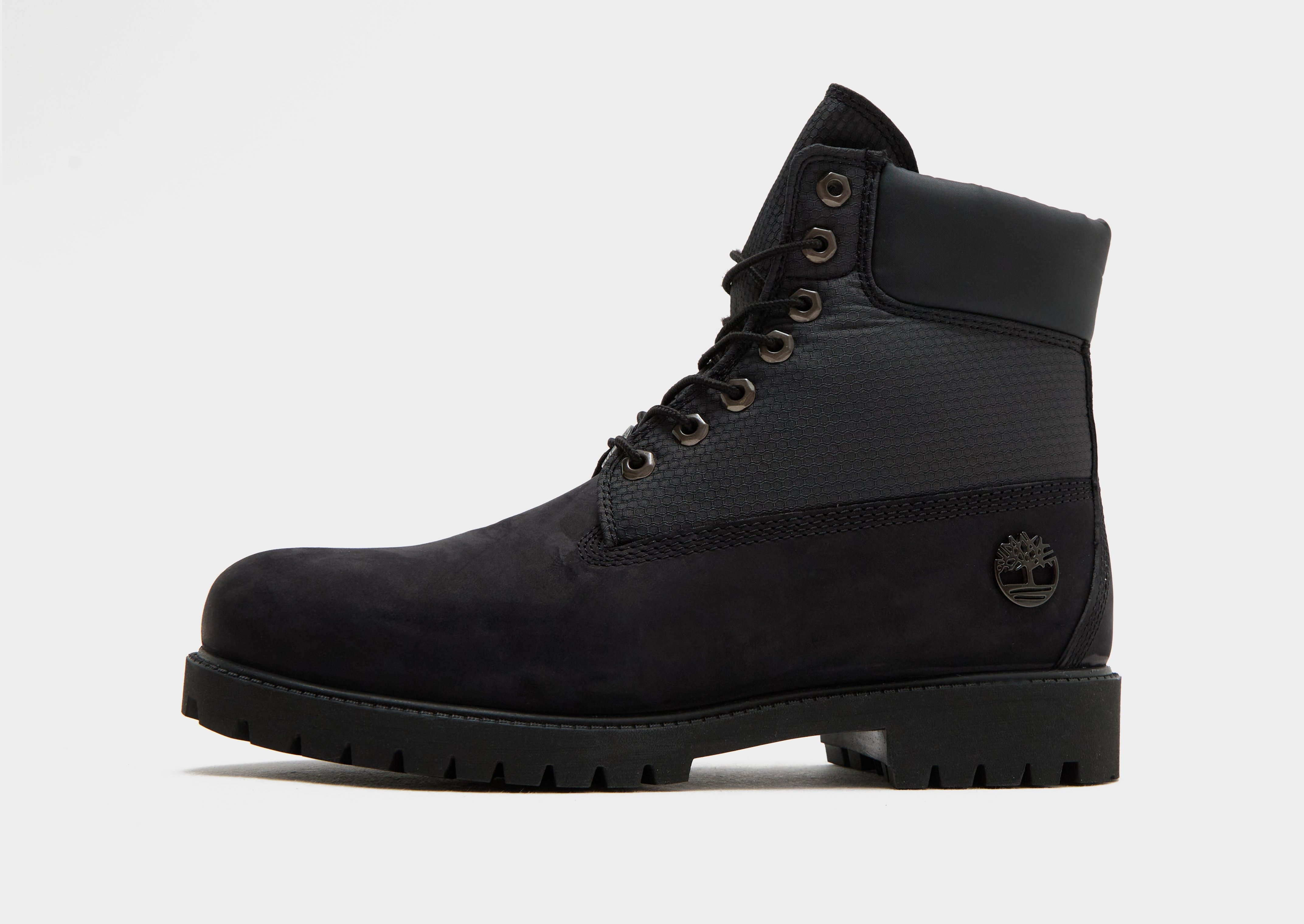 Black Timberland 6 Inch Utility Boots | JD Sports UK