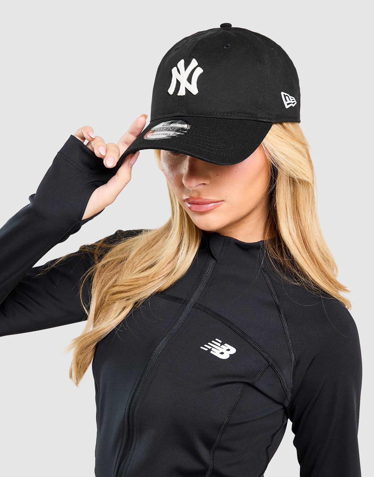 Black New Era MLB New York Yankees Chain 9TWENTY Cap - JD Sports Australia