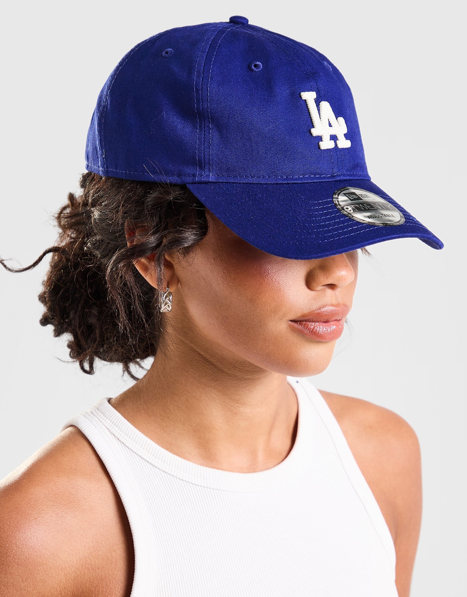 Blue New Era MLB LA Lakers Chain 9TWENTY Cap | JD Sports UK