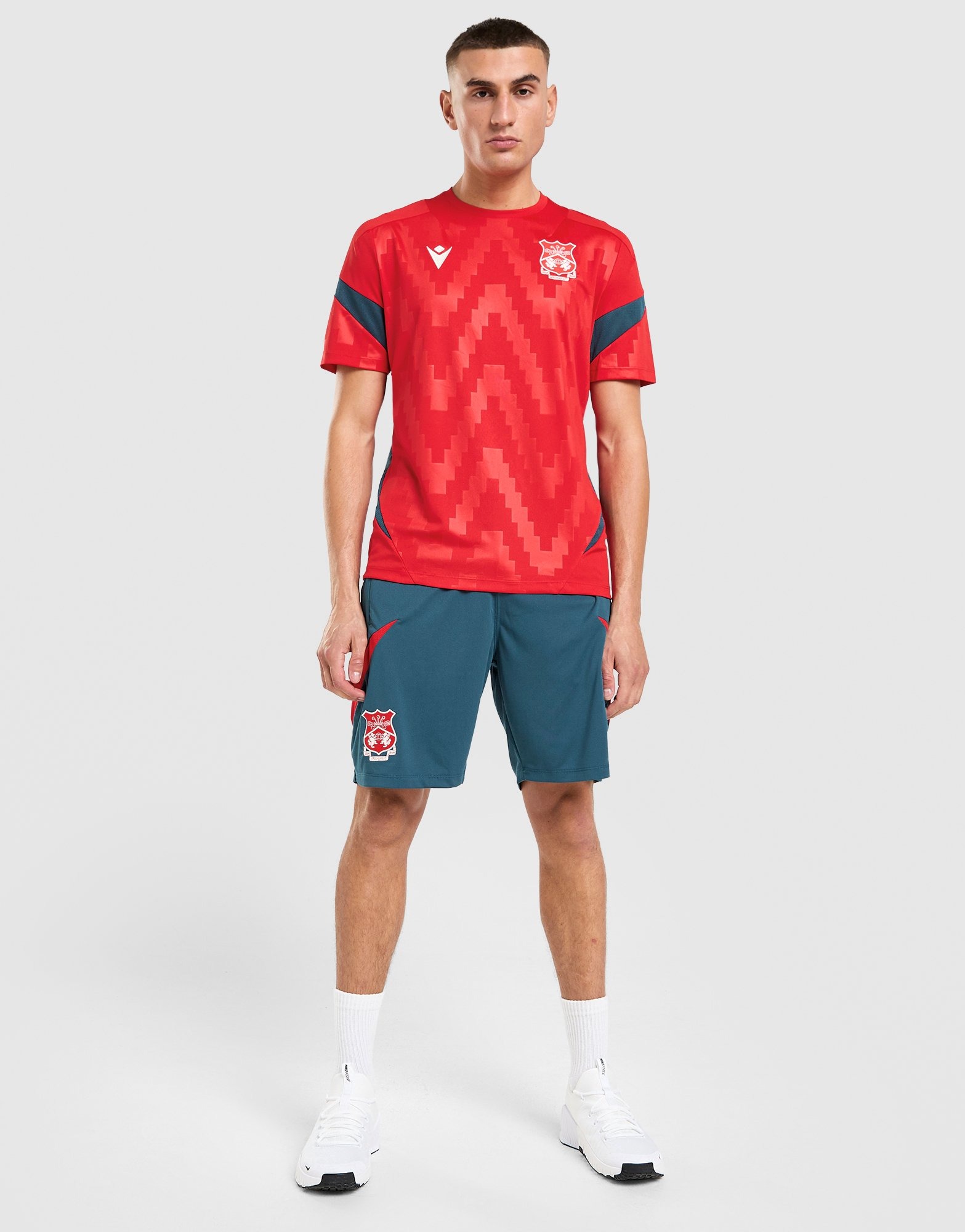 Green Macron Wrexham AFC Training Shorts - JD Sports NZ