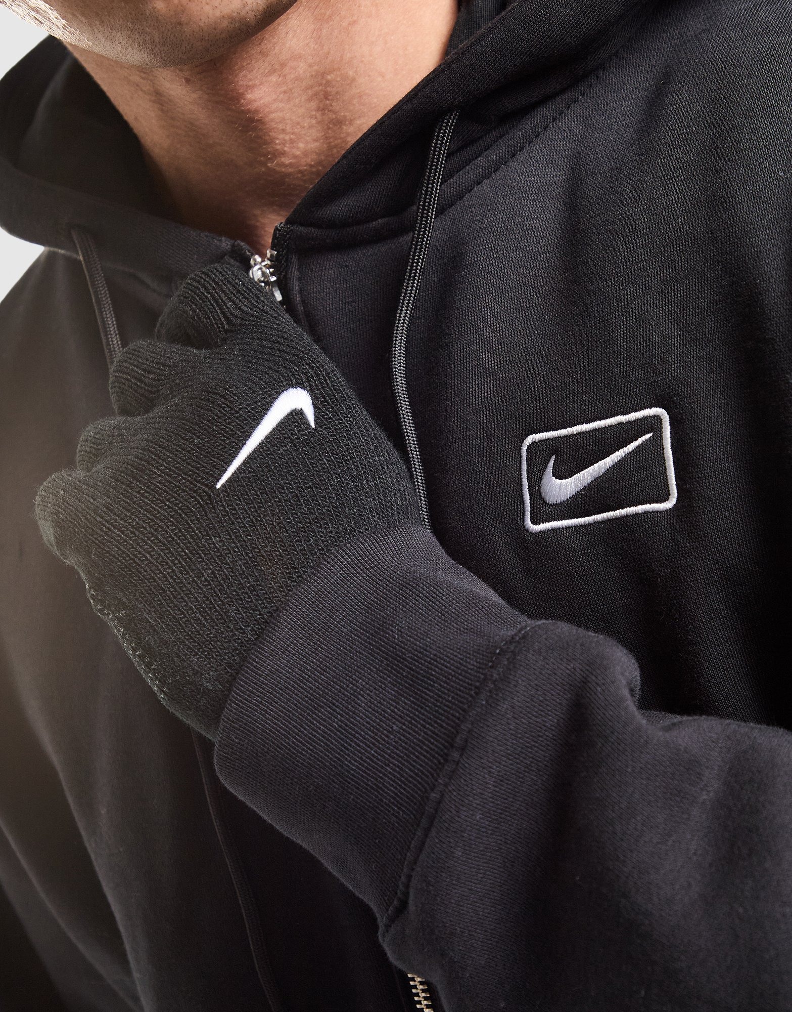 Black Nike Knit Tech Grip Gloves - JD Sports Australia