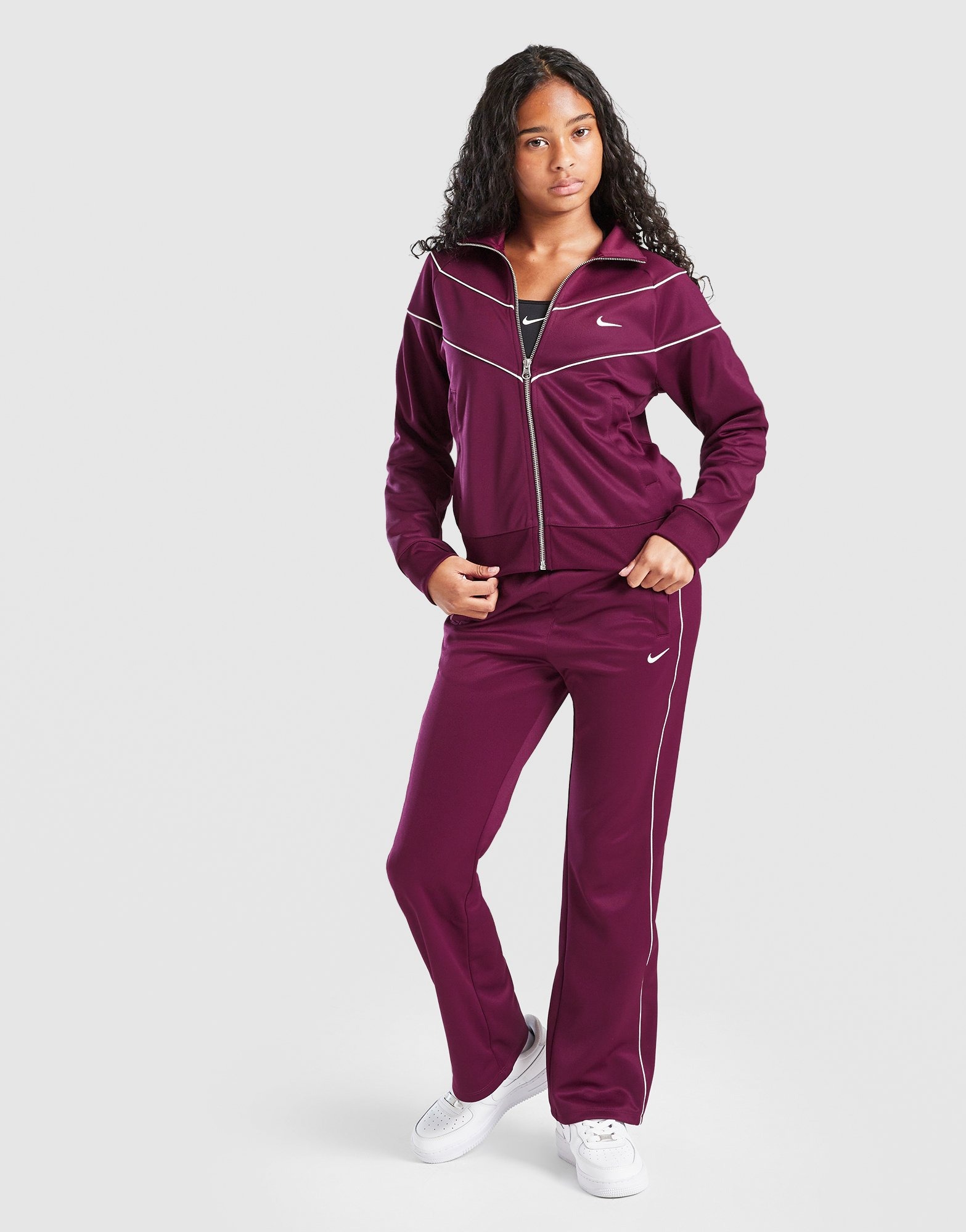 Punainen Nike Girls' Poly Knit Track Pants Junior - JD Sports Finland