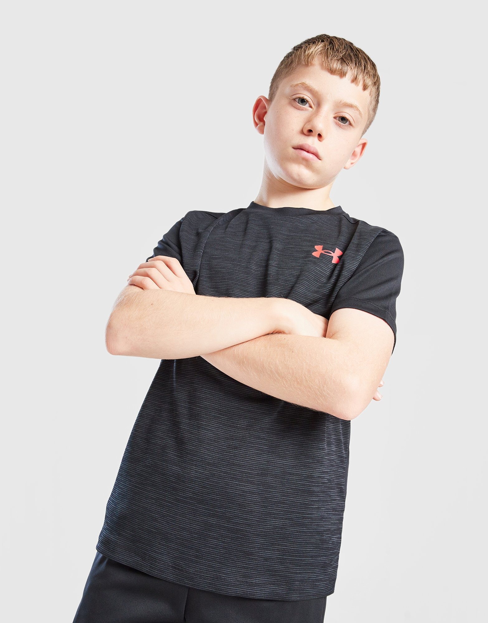 Zwart Under Armour Tech Colour Block T-Shirt Junior - JD Sports Nederland