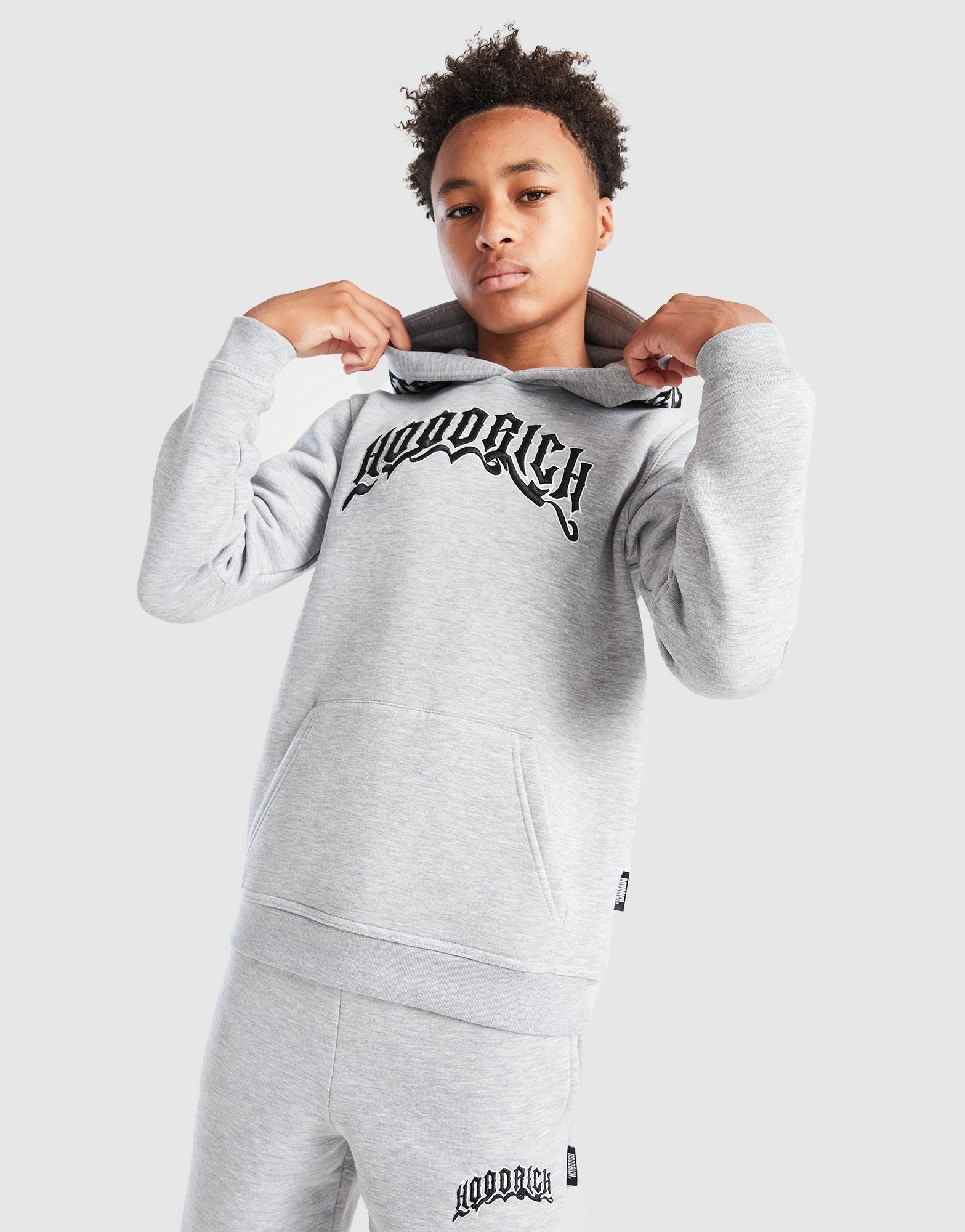Grey Hoodrich Ritual Hoodie Junior - JD Sports Australia