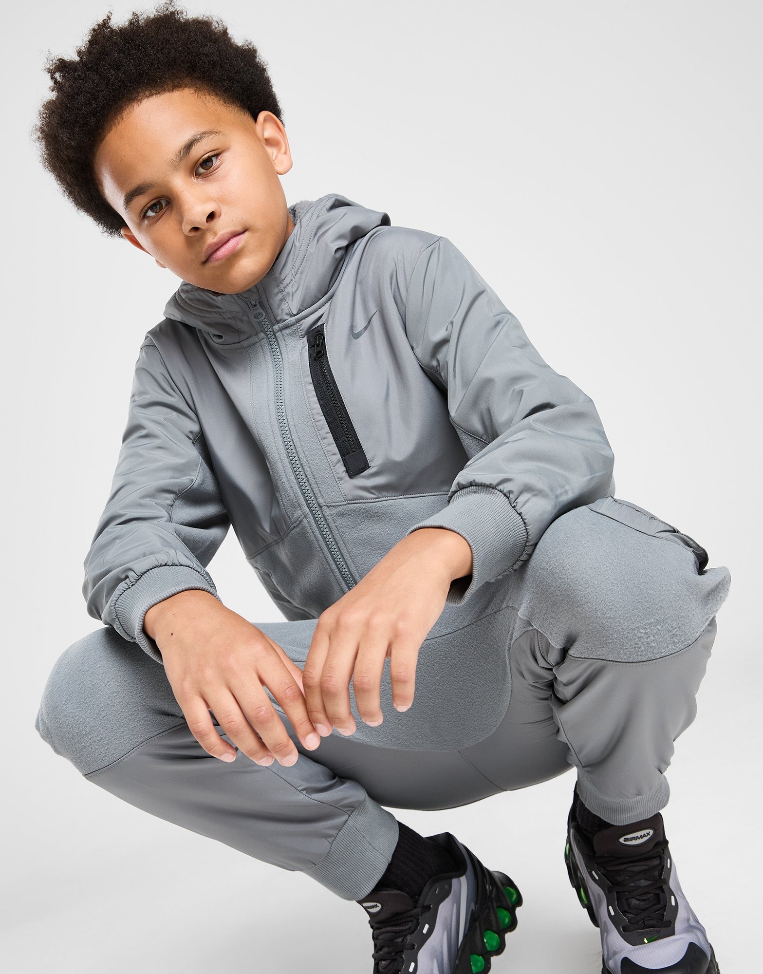 Grey Nike City Utility Winter Jacket Junior - JD Sports Global