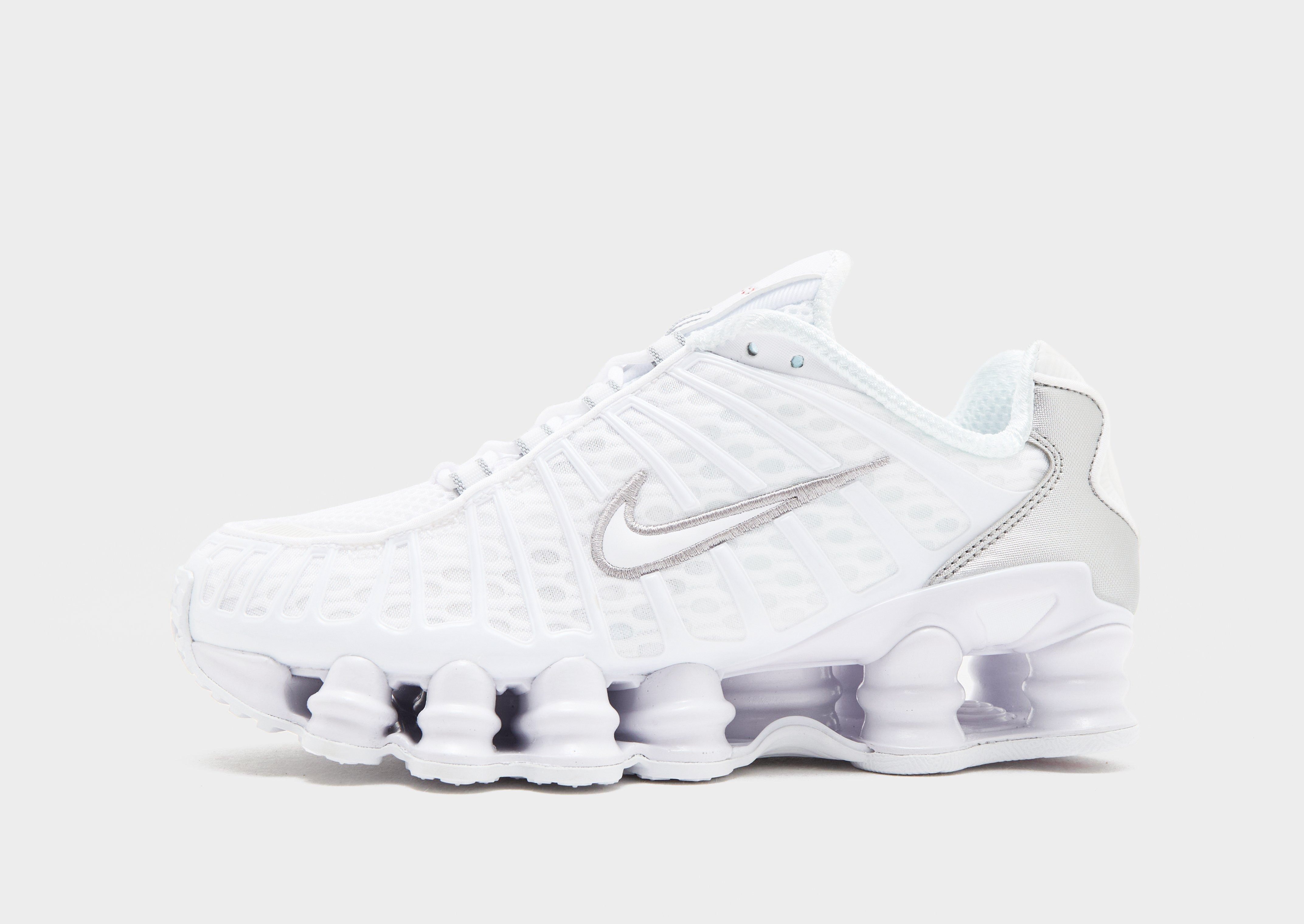 White Nike Shox TL Junior - JD Sports Global
