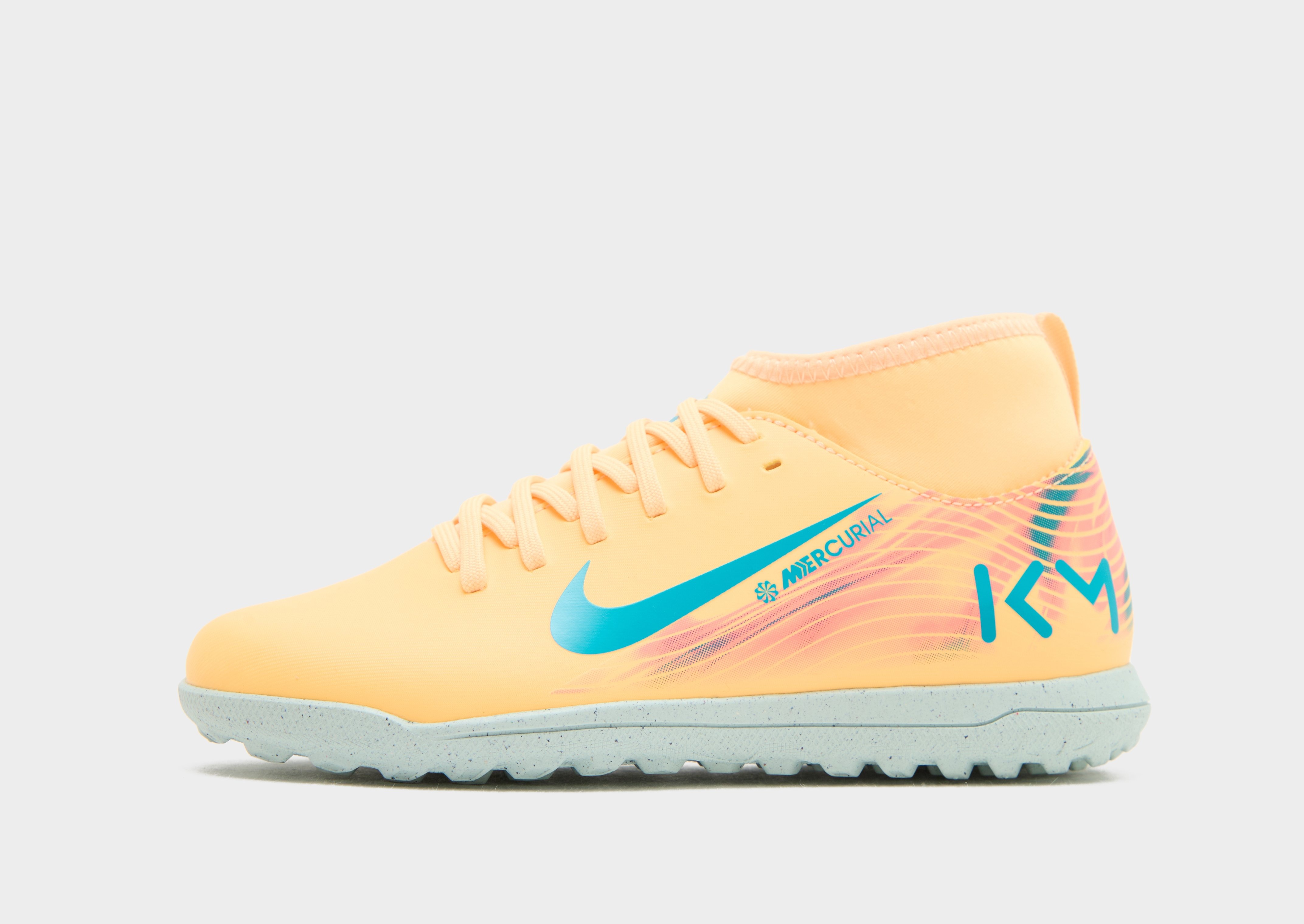 Orange Nike Mercurial Superfly 10 Kylian Mbappe Children TF - JD Sports ...