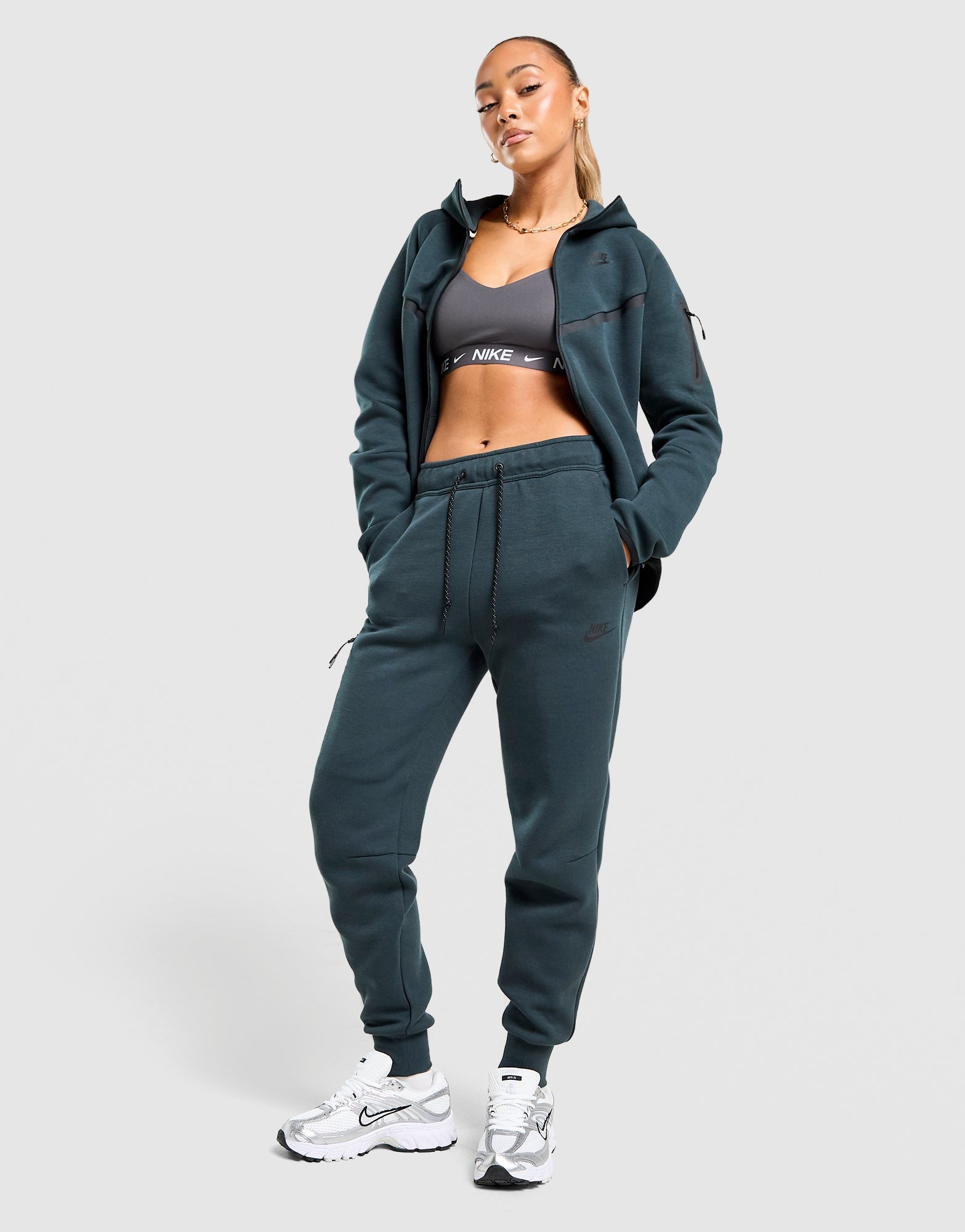 Green Nike Tech Fleece 2.0 Joggers - JD Sports Global