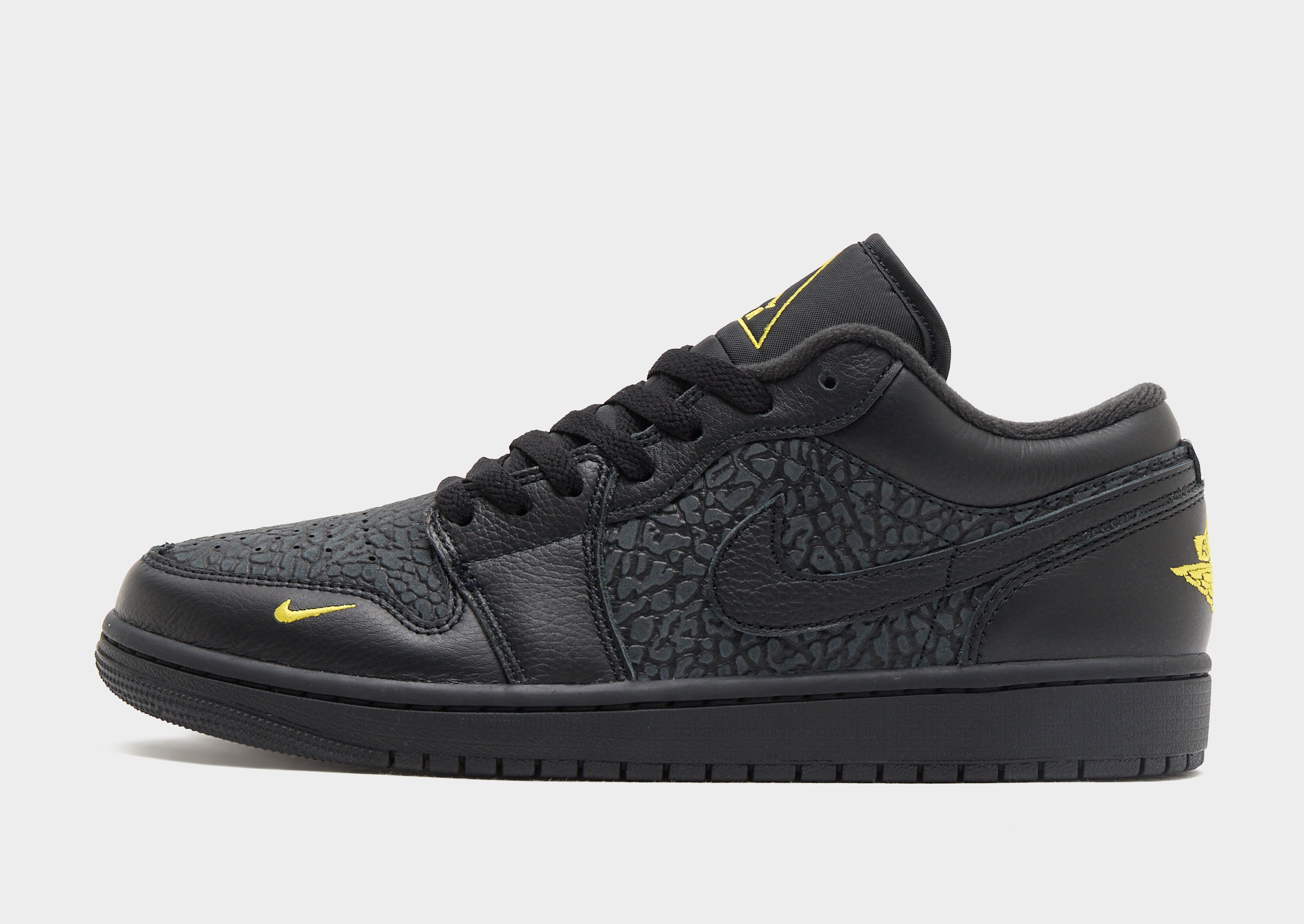Black Jordan Air 1 Low | JD Sports UK