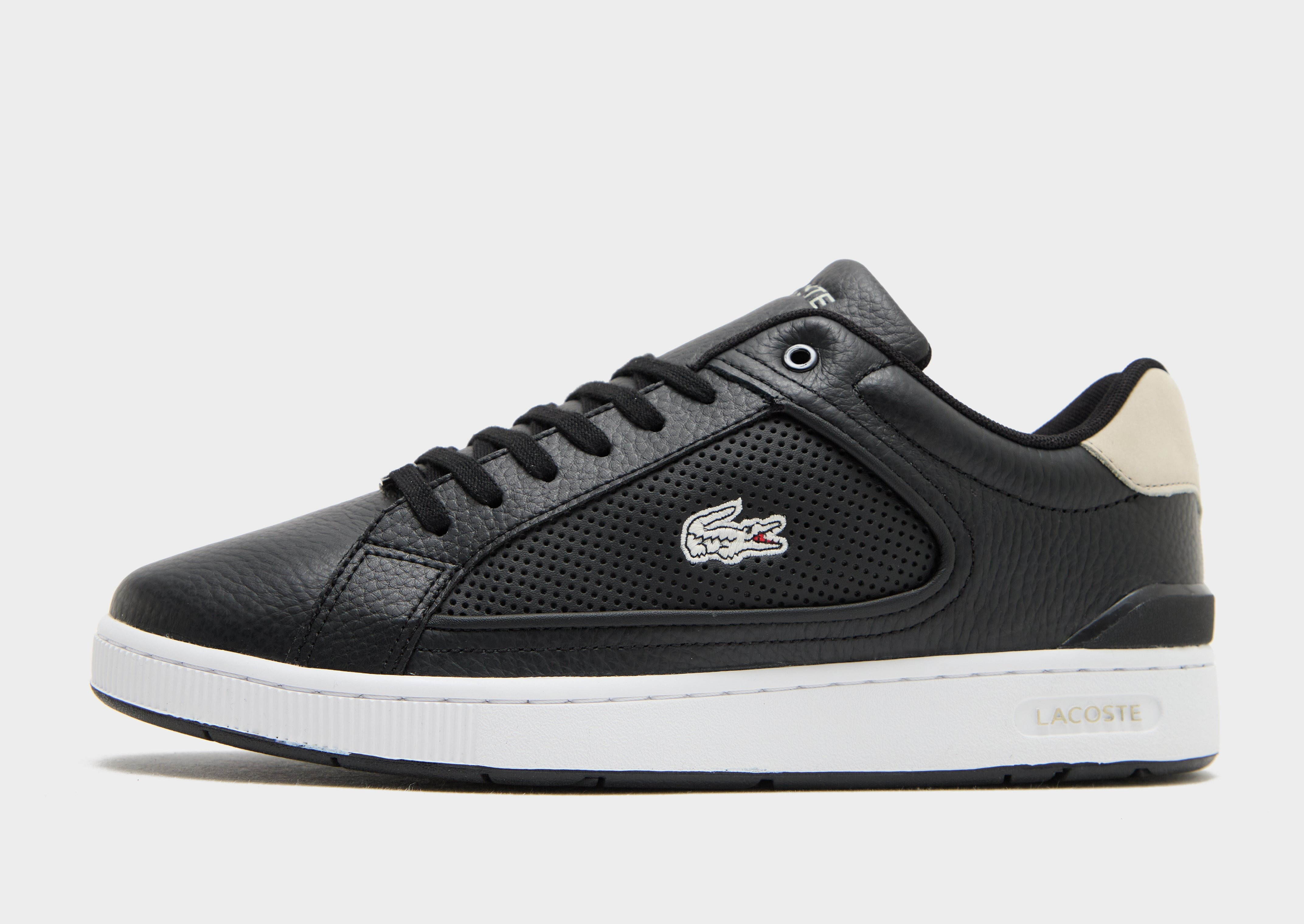Black Lacoste Deviation Suede | JD Sports UK