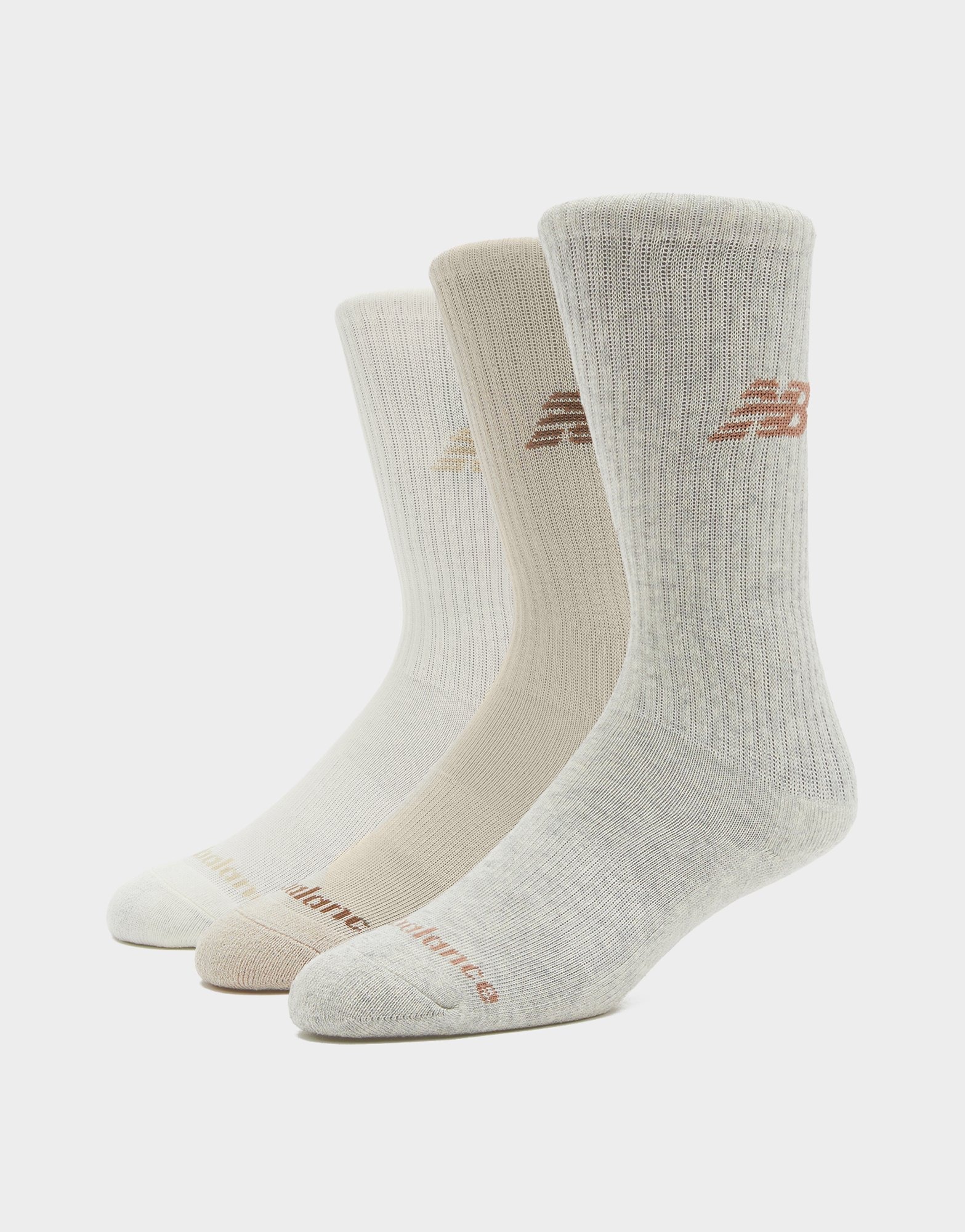 White New Balance 3-Pack Everyday Crew Socks - JD Sports Global